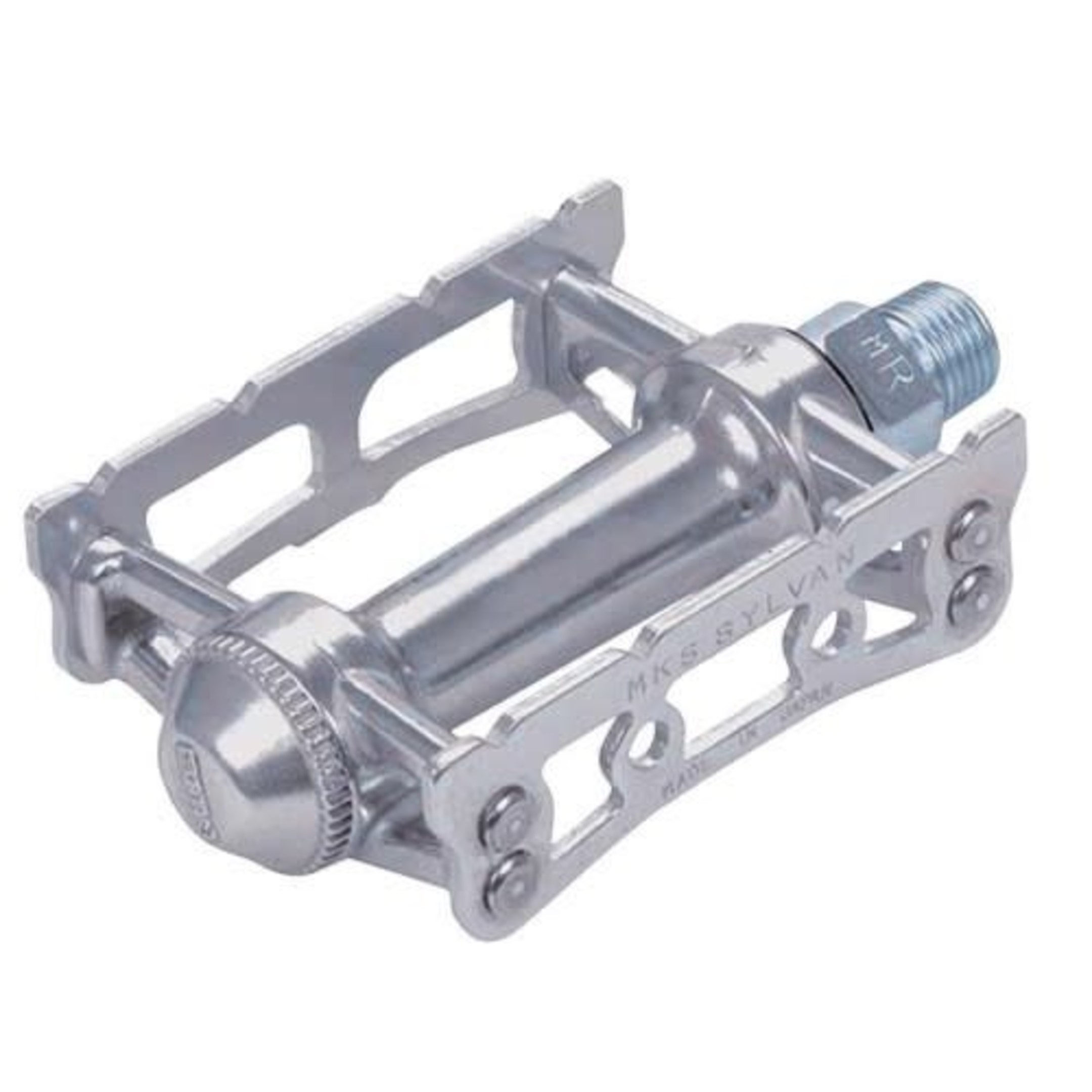 MKS Sylvan Track Pedal - Silver - Bike and Brew