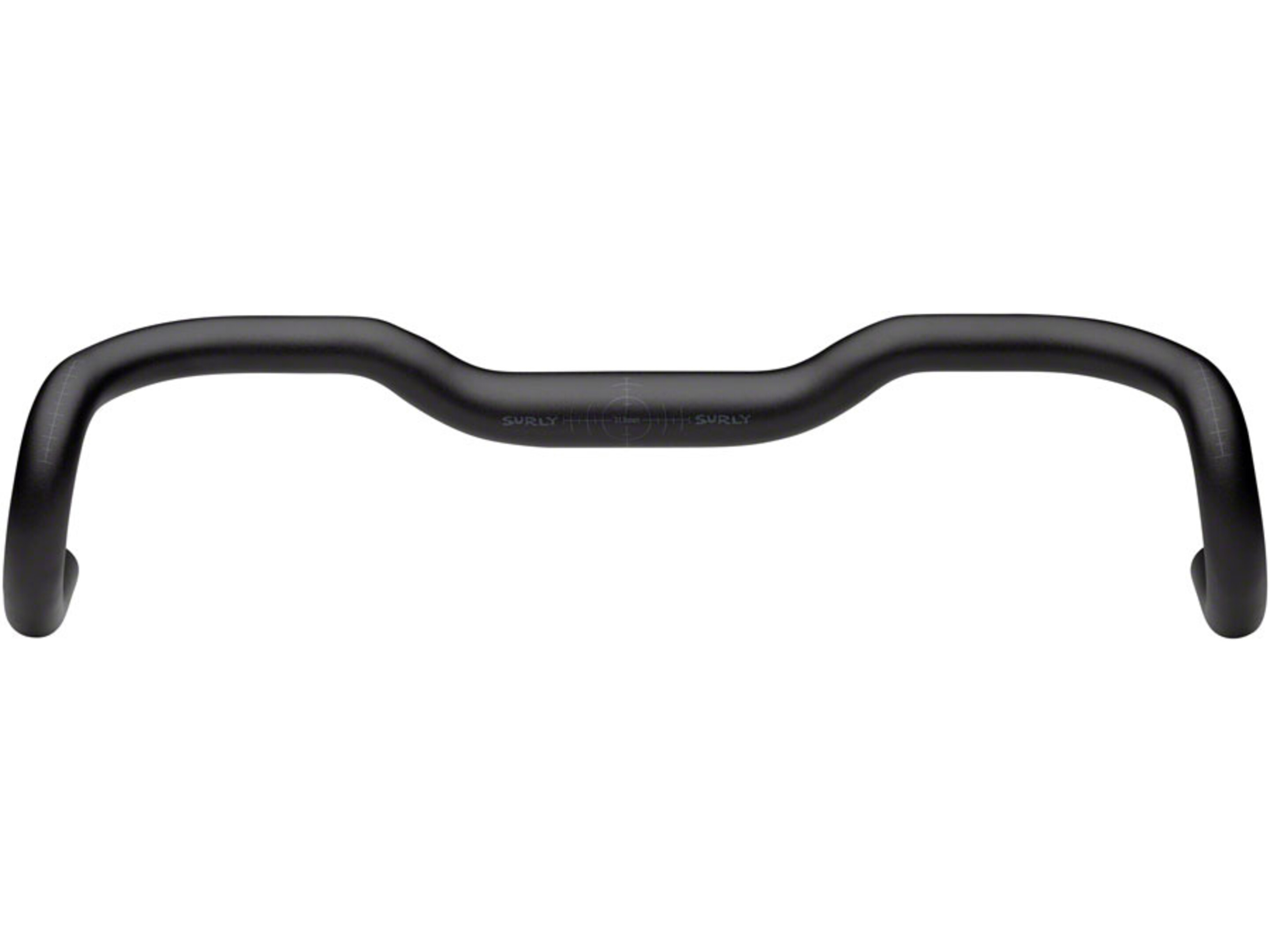 Surly Truck Stop Drop Handlebar - Aluminum, 31.8, 48, Black - Bike and Brew