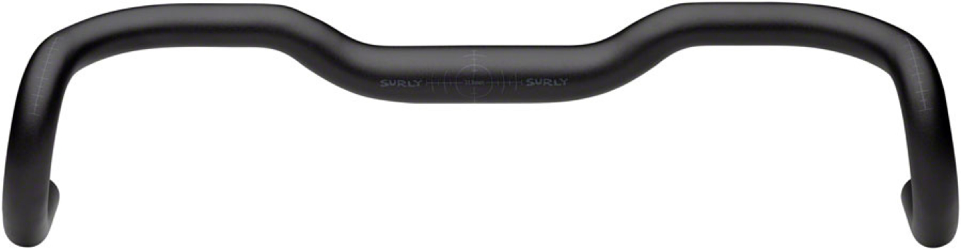 Surly Truck Stop Drop Handlebar - Aluminum, 31.8, 48, Black - Bike and Brew