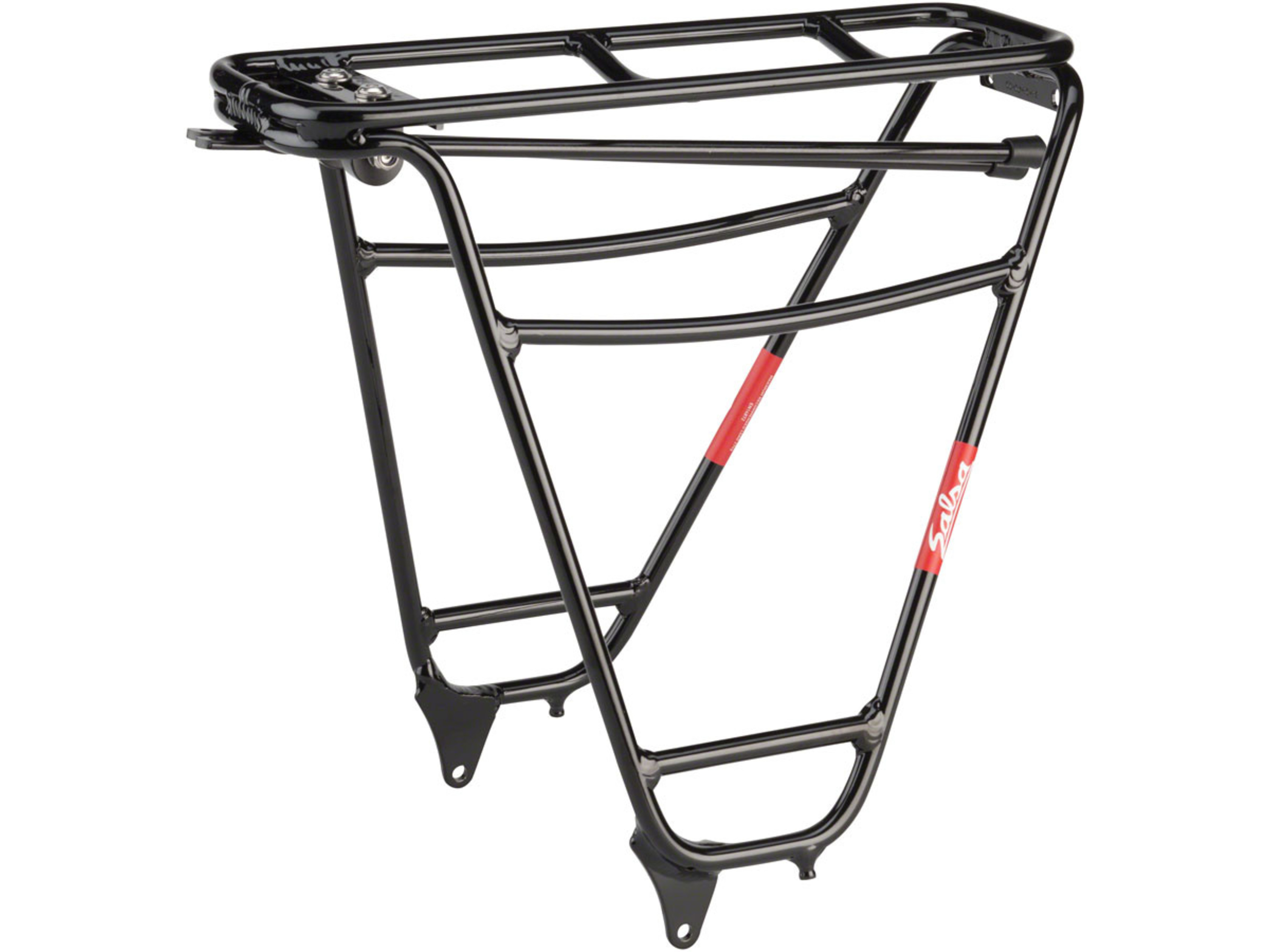 Salsa Alternator Rear Rack: 190 - 197mm Spacing, Black - Bike and Brew