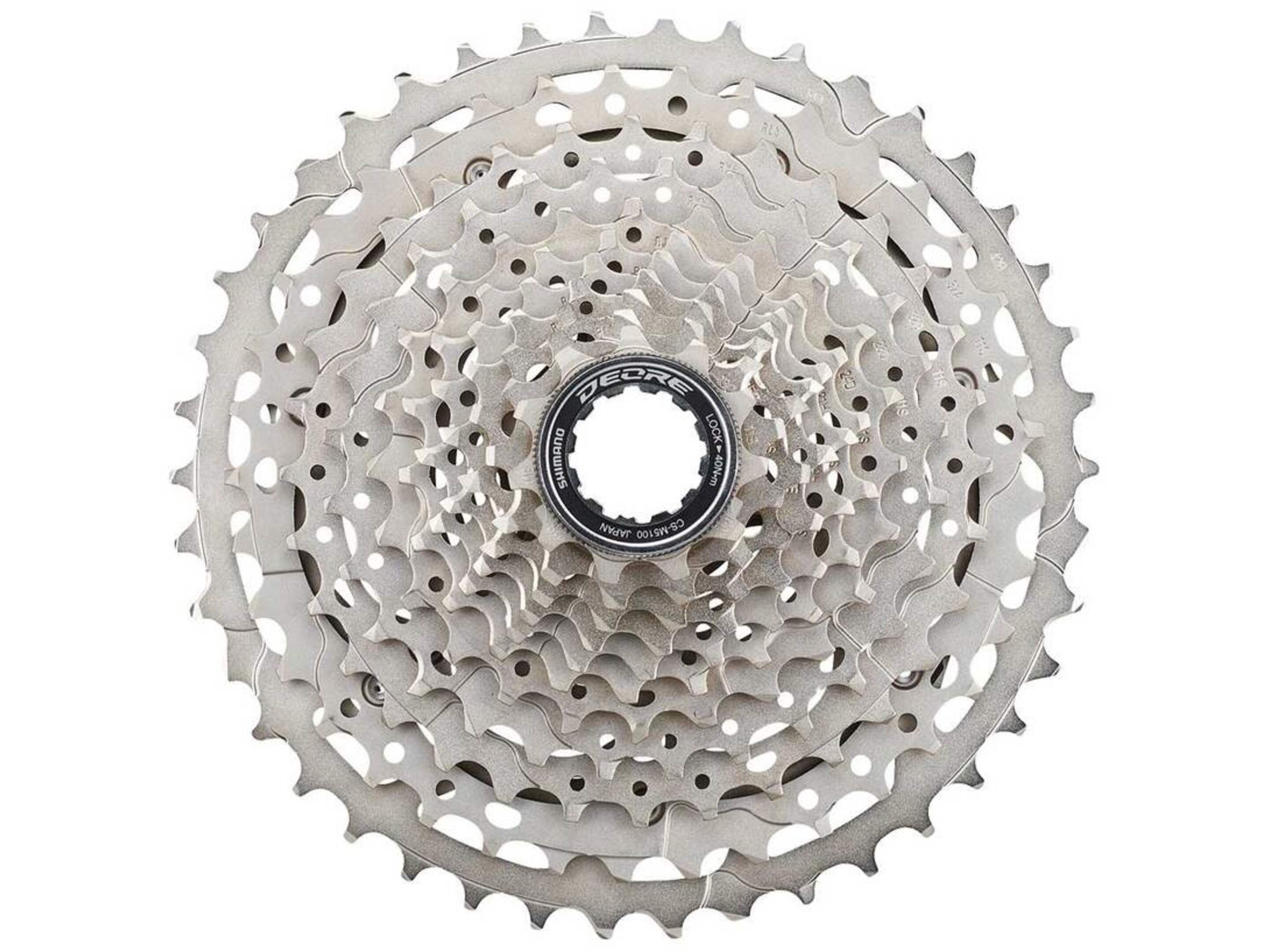 Shimano Deore CS-M5100 11spd Cassette 11-42T - Bike and Brew