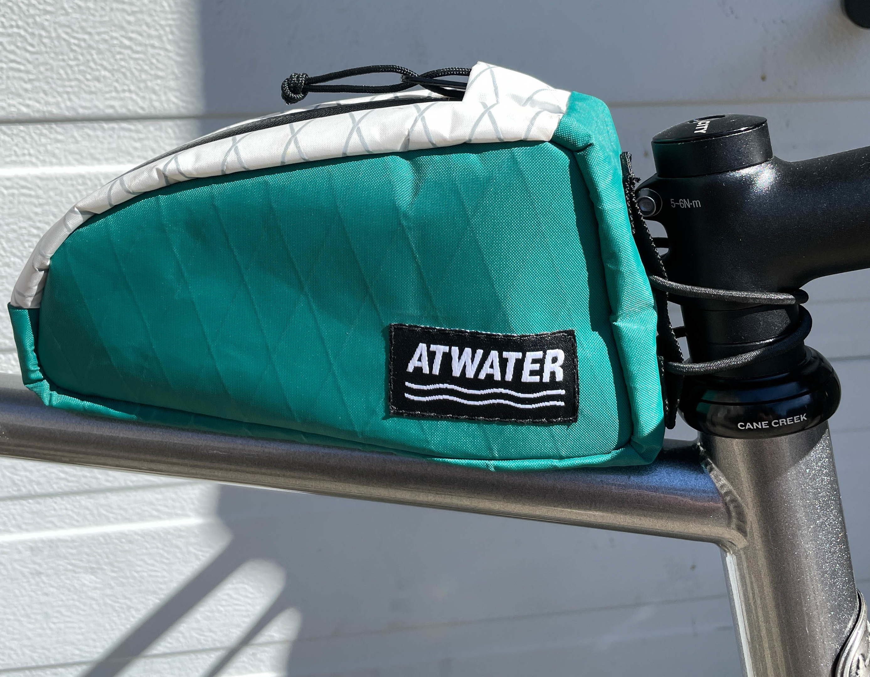 Atwater X Bike and Brew - Wafer Top Tube Bag - Bolt-On - Bike and Brew
