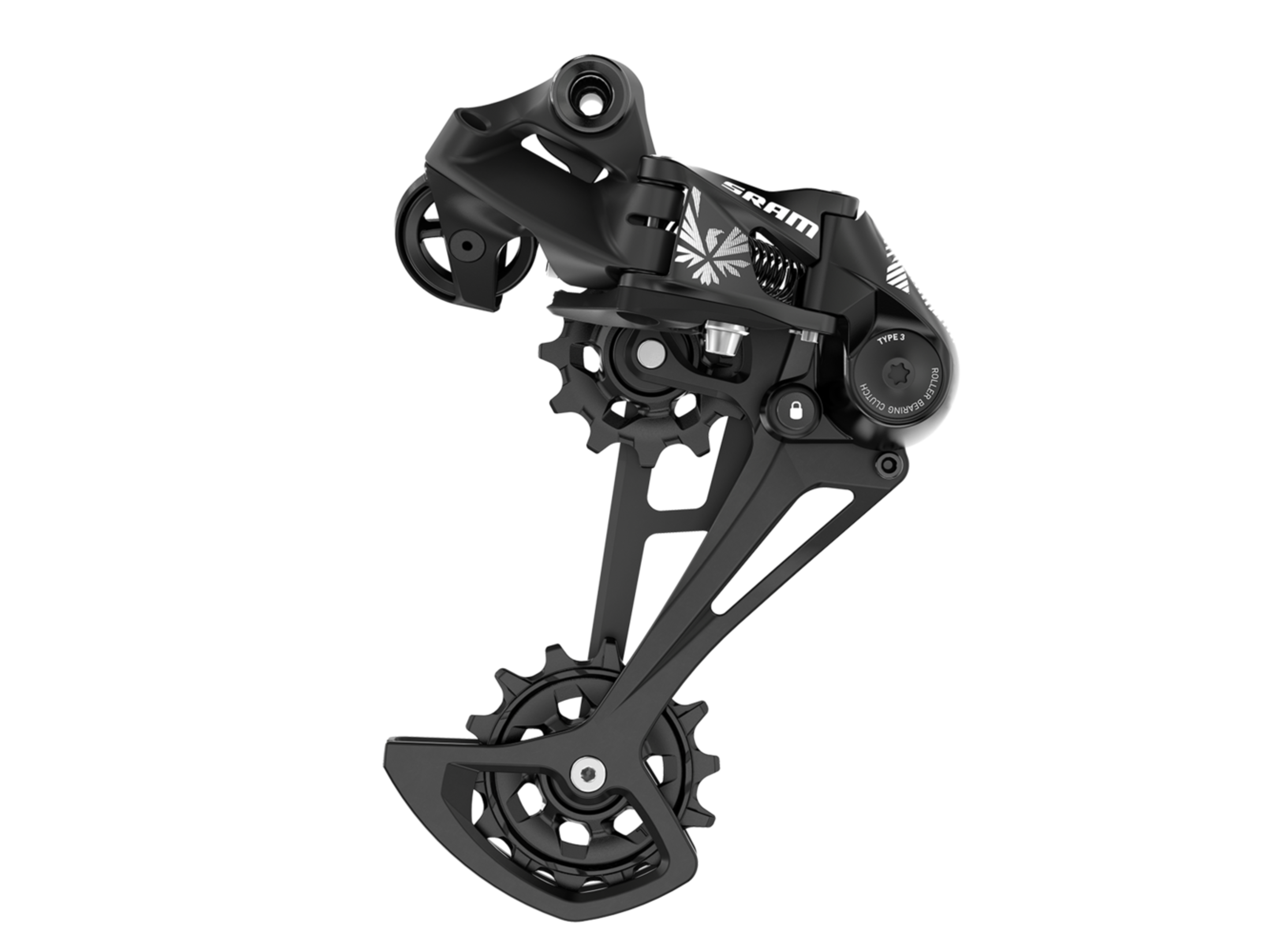 SRAM NX Eagle 12 Speed Rear Derailleur Long Cage - Black - Bike and Brew