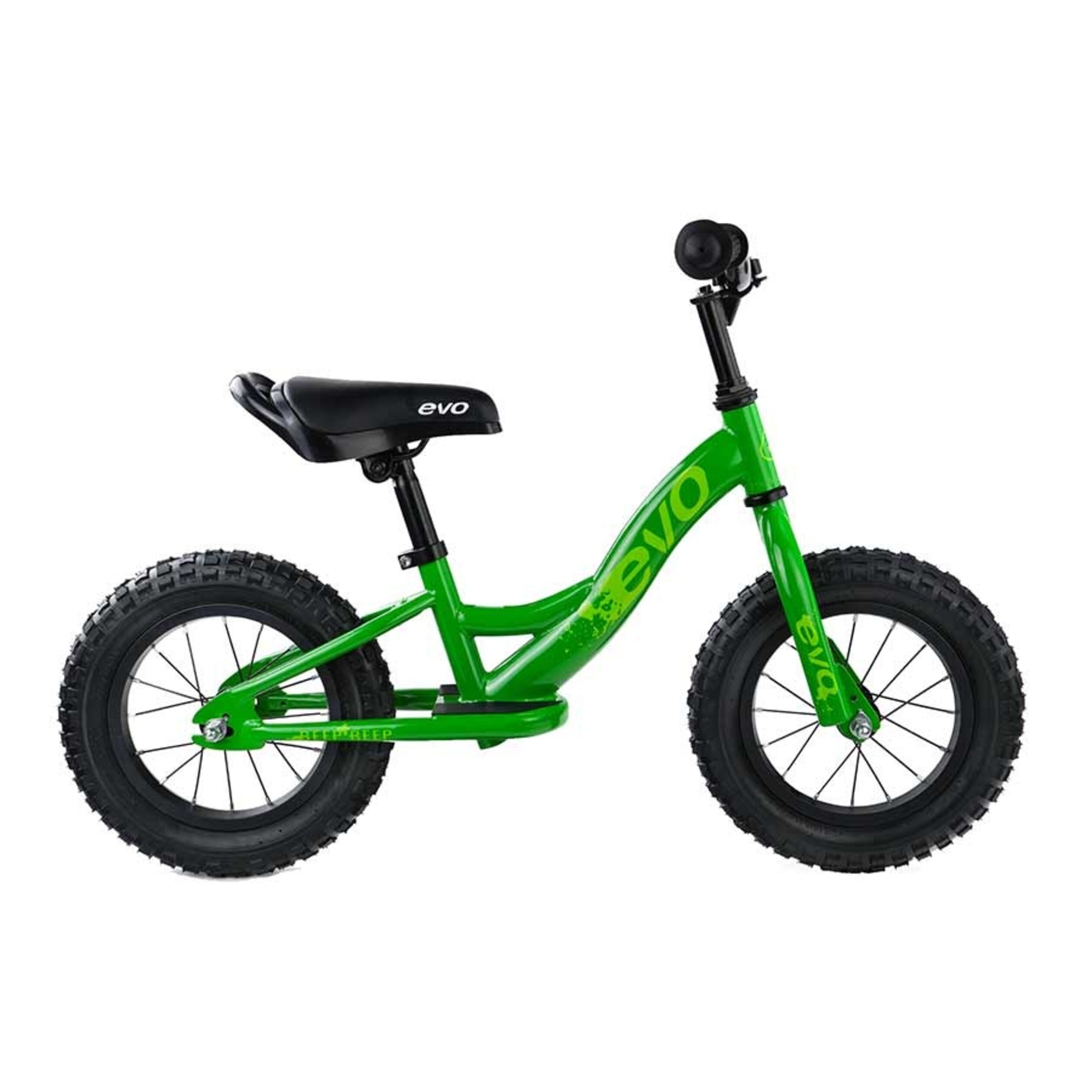 EVO Beep Beep Balance/Push Bike - Green - Bike and Brew