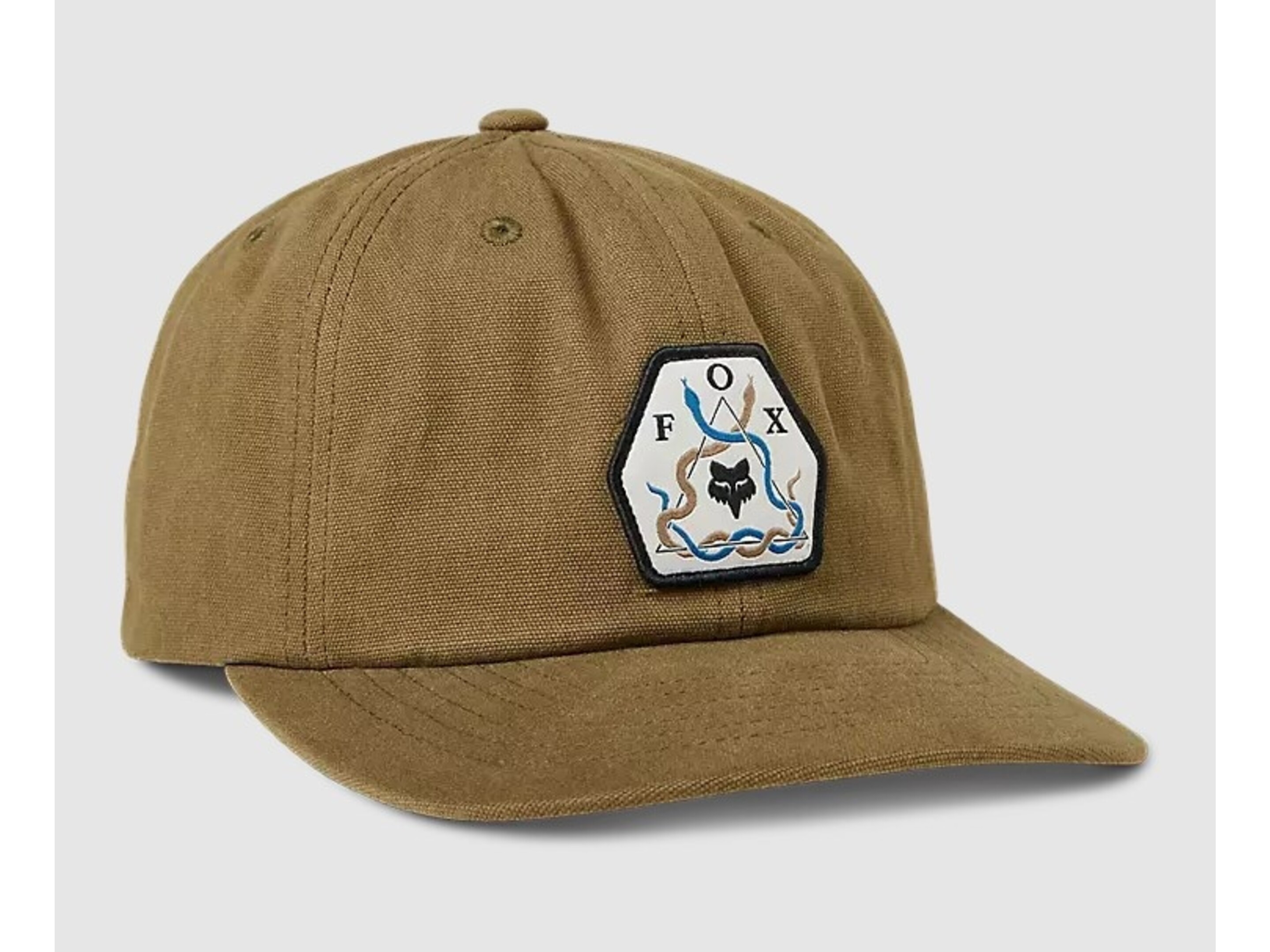 Fox Caved In Adjustable Hat Olive Green - Bike and Brew