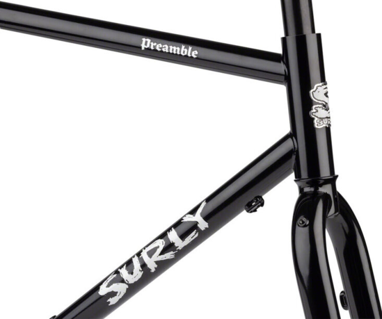 Surly Preamble Frameset - Black - Bike and Brew