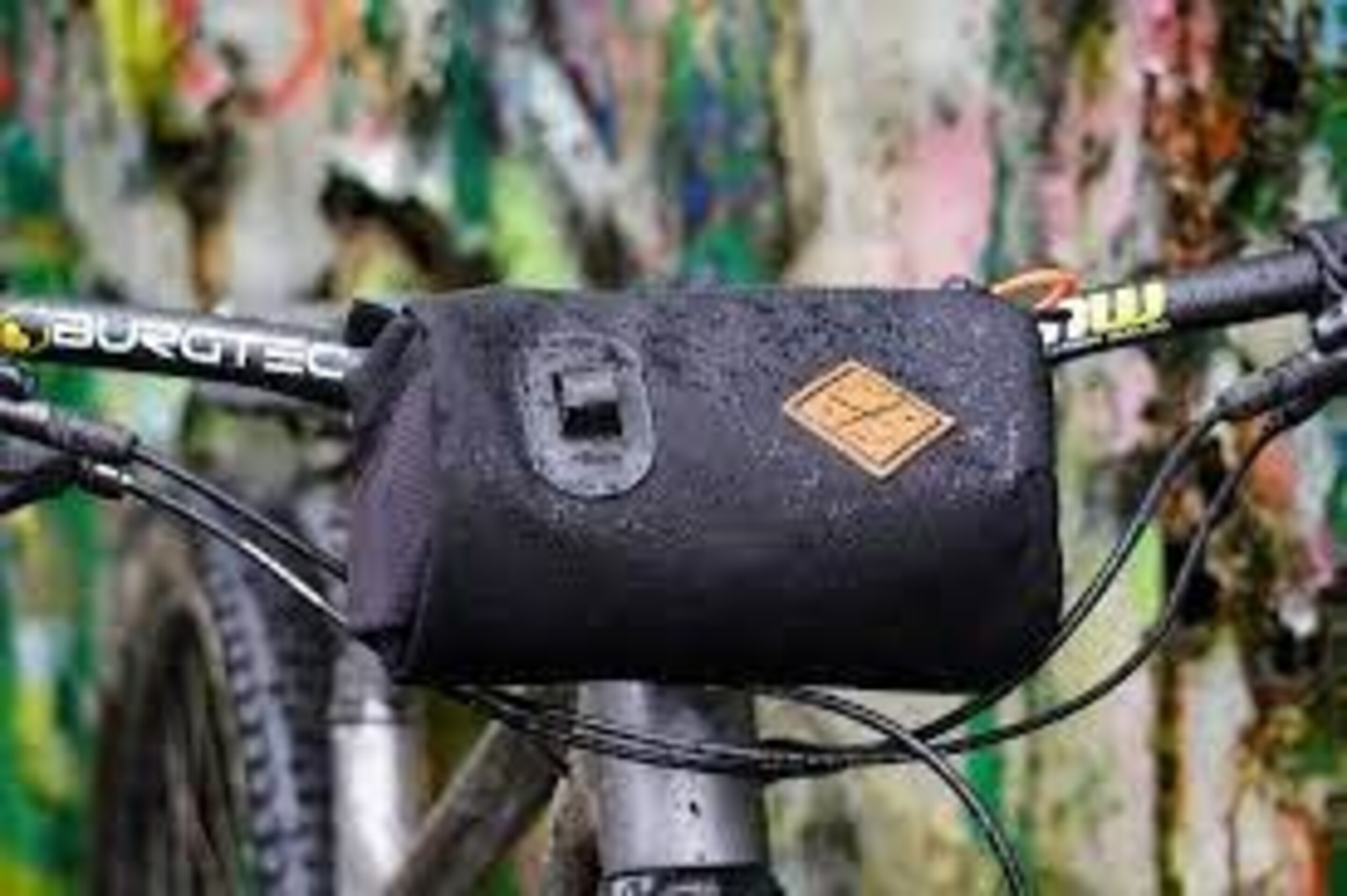Restrap Canister handlebar Bag 1.5L Black - Bike and Brew
