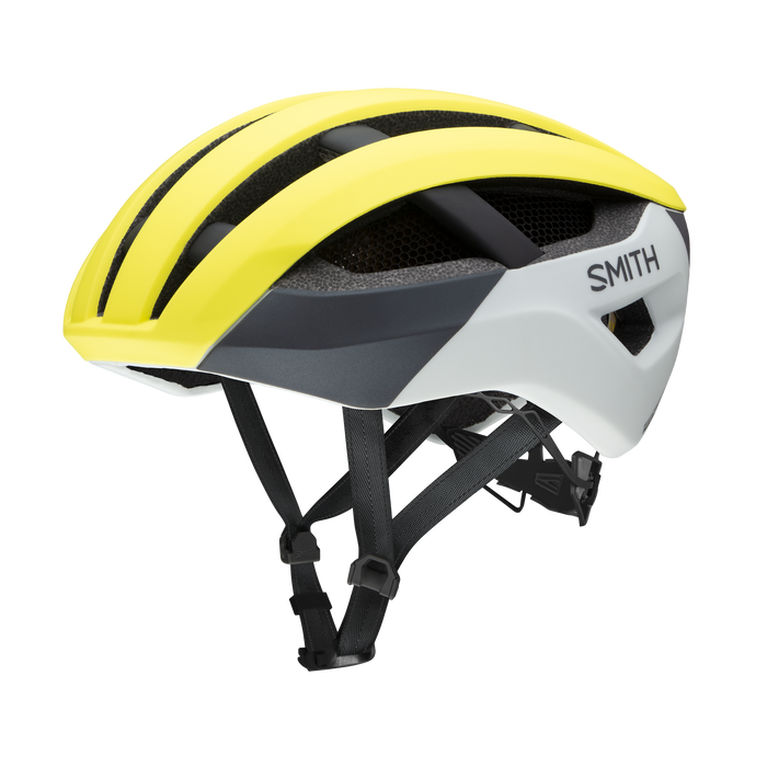 Smith Network MIPS Helmet - Matte Neon Yellow Viz - Bike and Brew