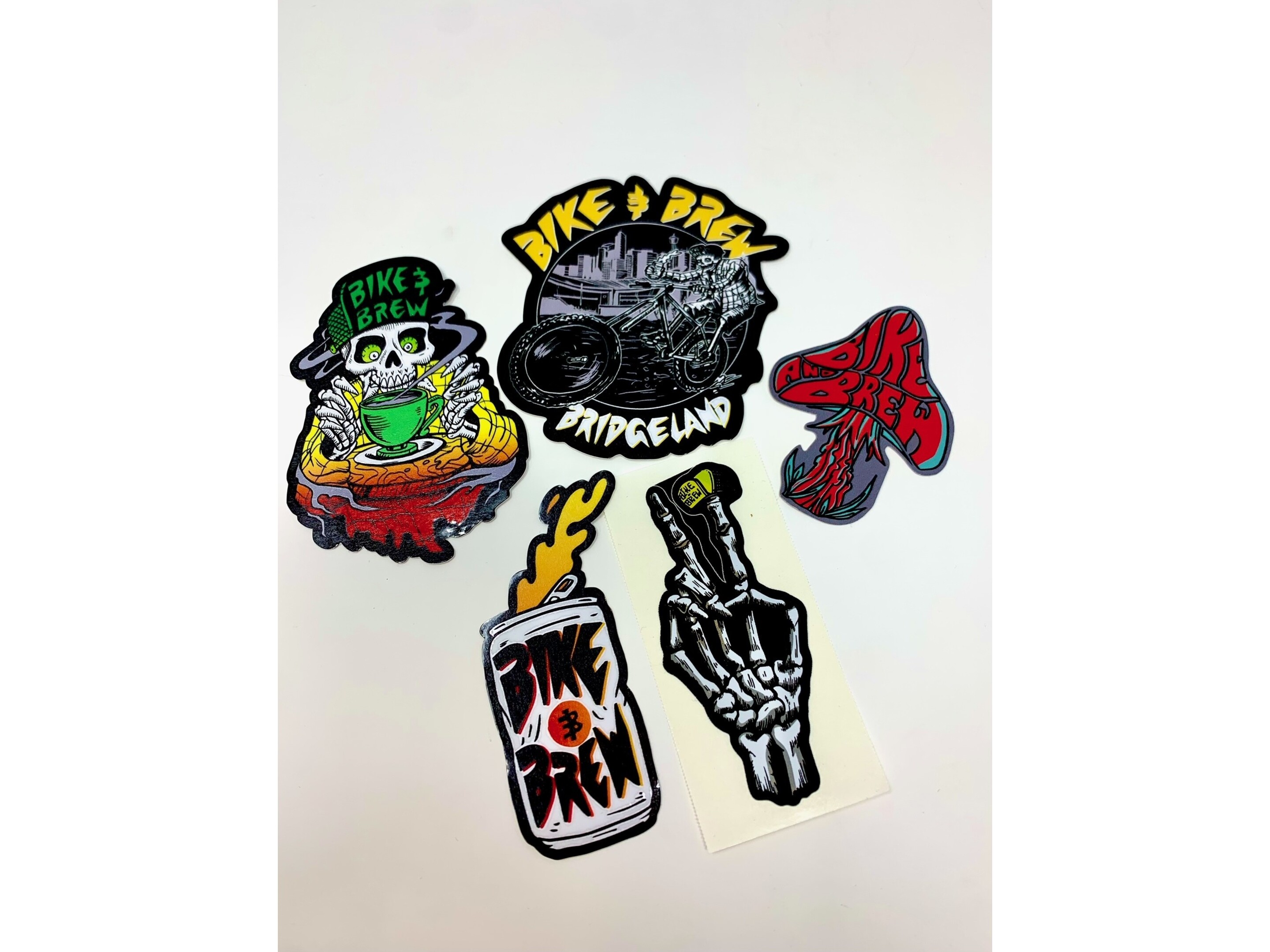 Bike and Brew Sticker Pack - Radness Part 2 - Bike and Brew