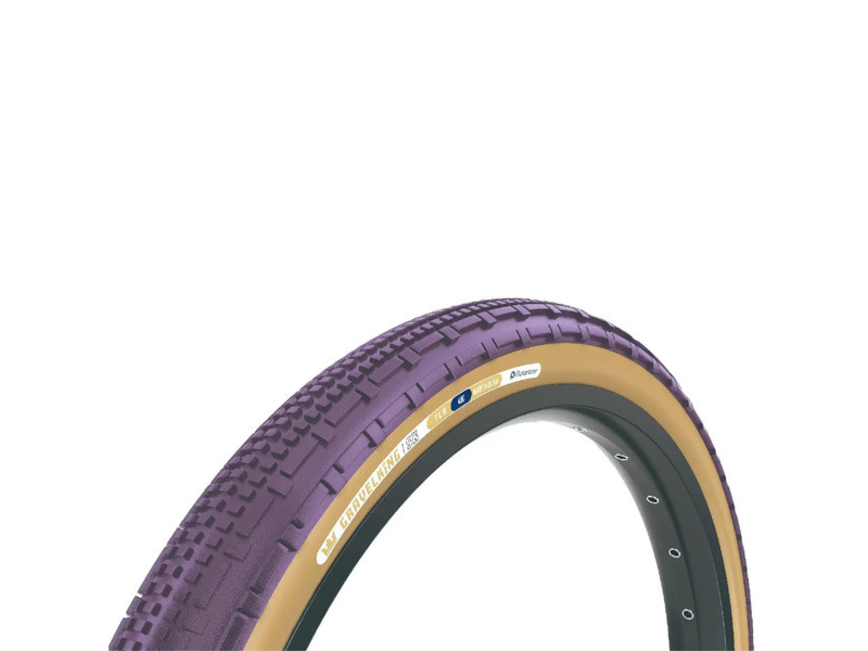Panaracer Gravel King SK LTD Tire 700 Purple/Brown - Bike and Brew