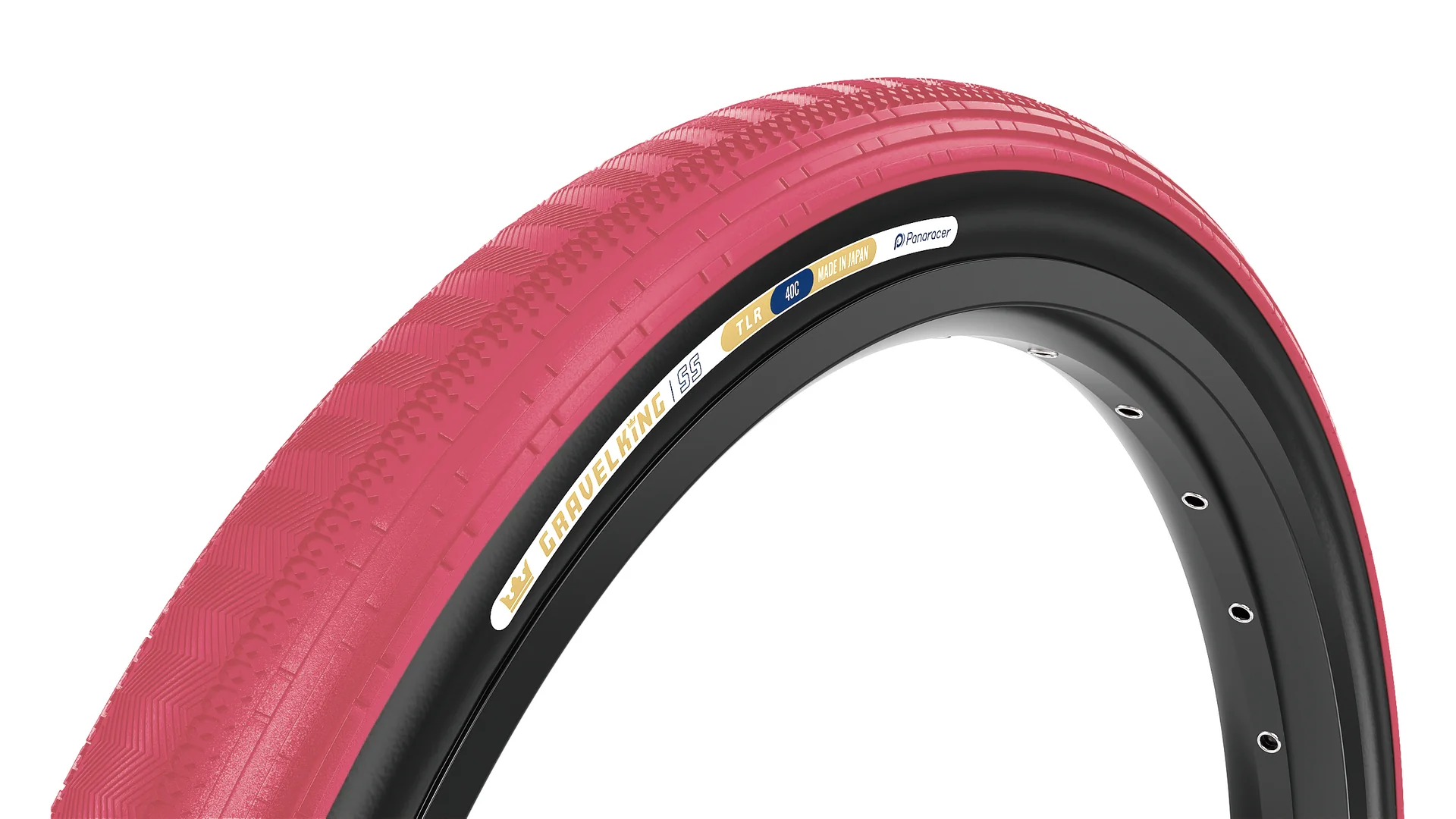 Panaracer Gravel King SS Tire 700C 2025 LTD - Cranberry - Bike and Brew