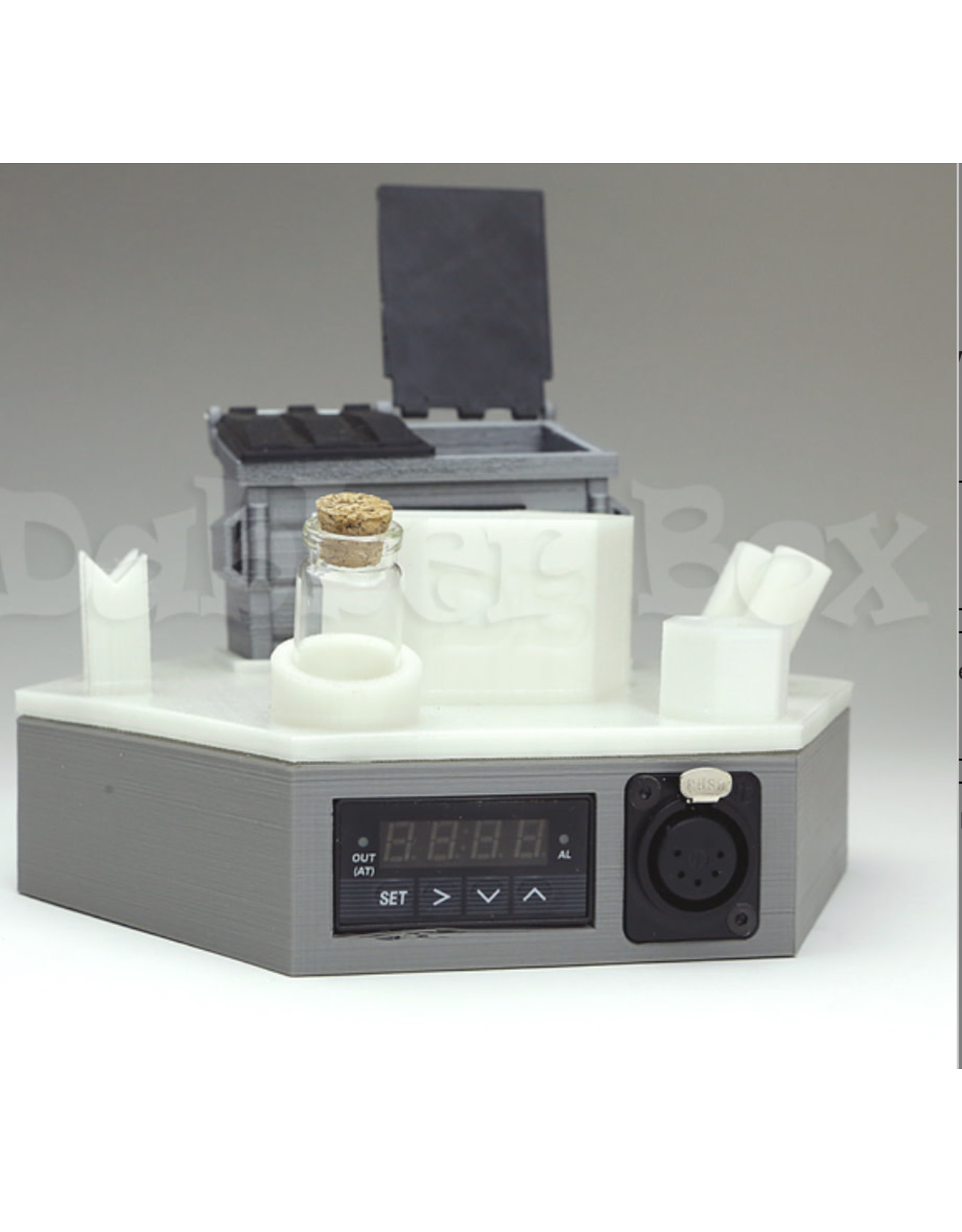 Dabber Box Enail - 3D Printed Dabber Box - LED Glow-in-the-Dark Dab ...