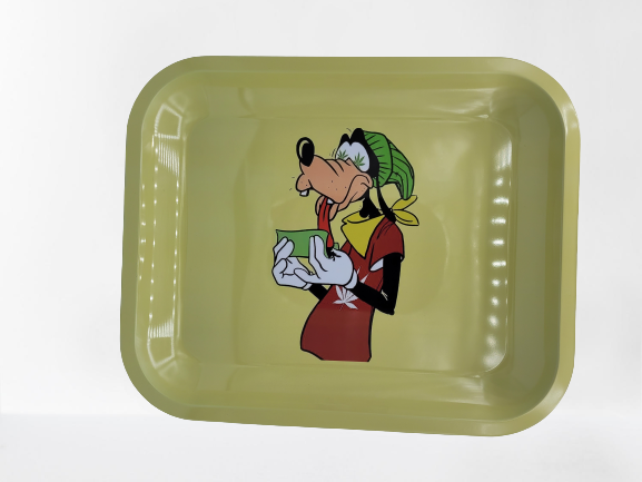 GOOFY STEEL LARGE ROLLING TRAY - Radical Vape Shop