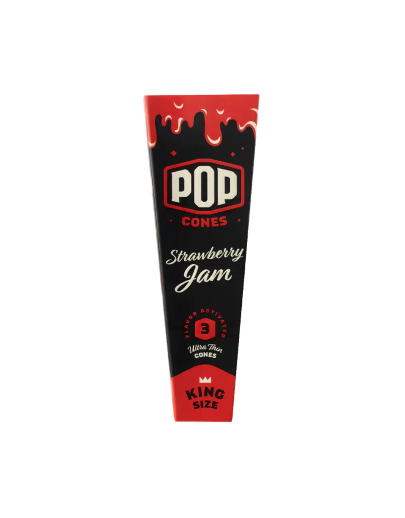 POP PRE-ROLLED CONE KS(3 PACK) - Radical Street Wear - Smoke Shop