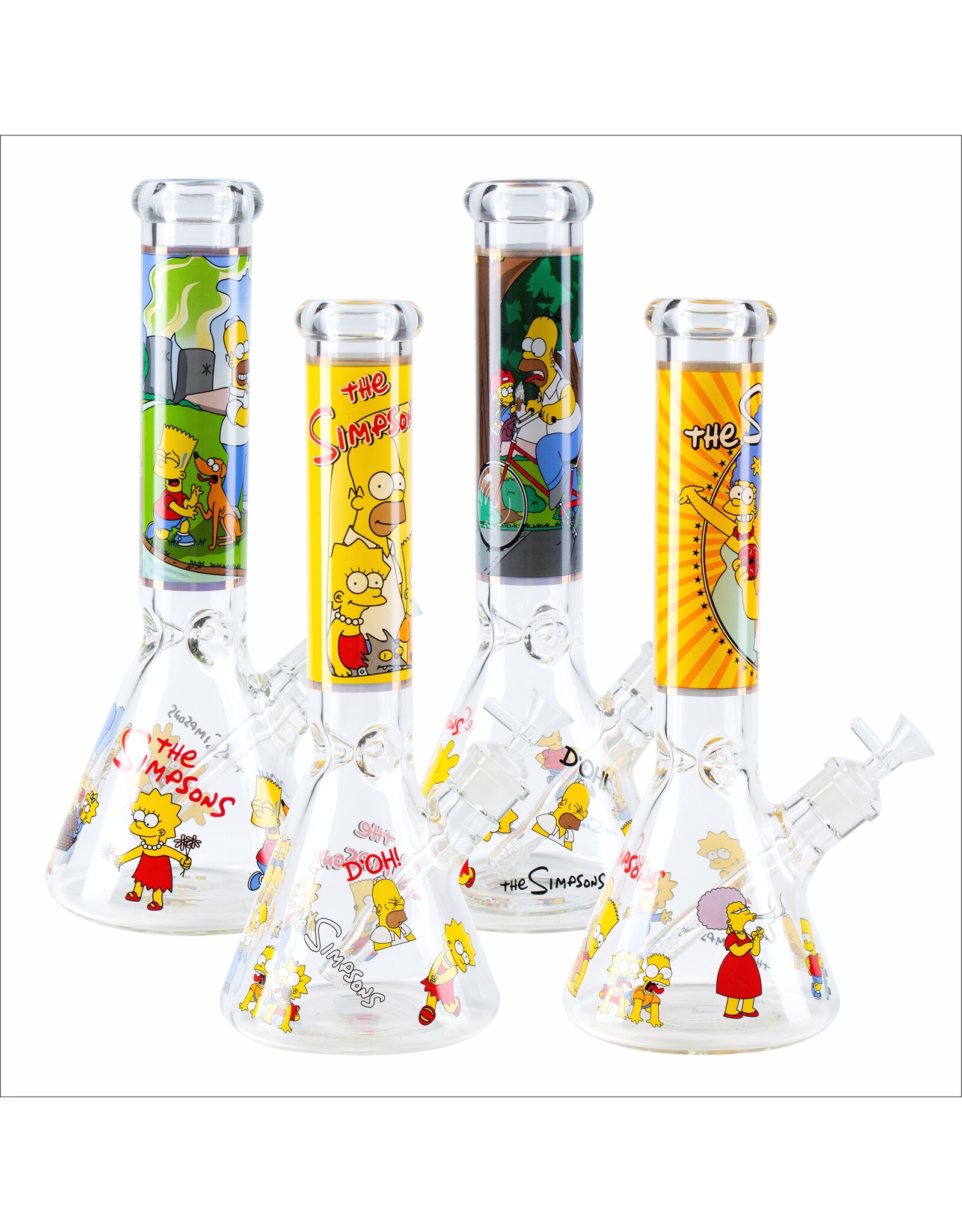 SIMPSONS BAKER WATER BONG MG-18 7MM - Radical Street Wear - Smoke Shop
