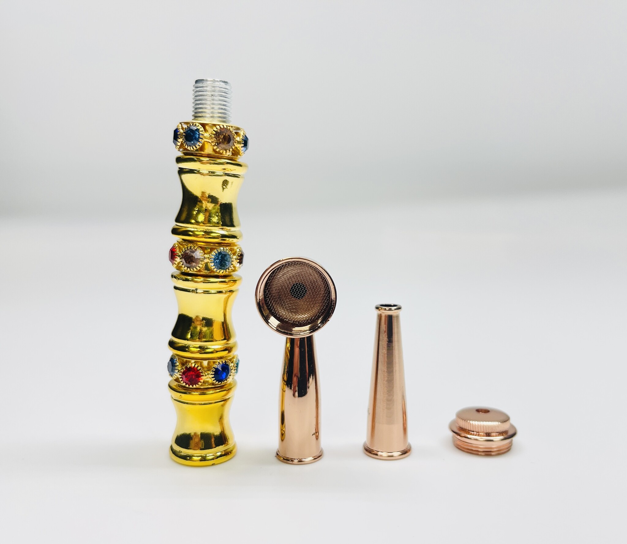 BAMBOO STEM METAL PIPE - Radical Vape Shop
