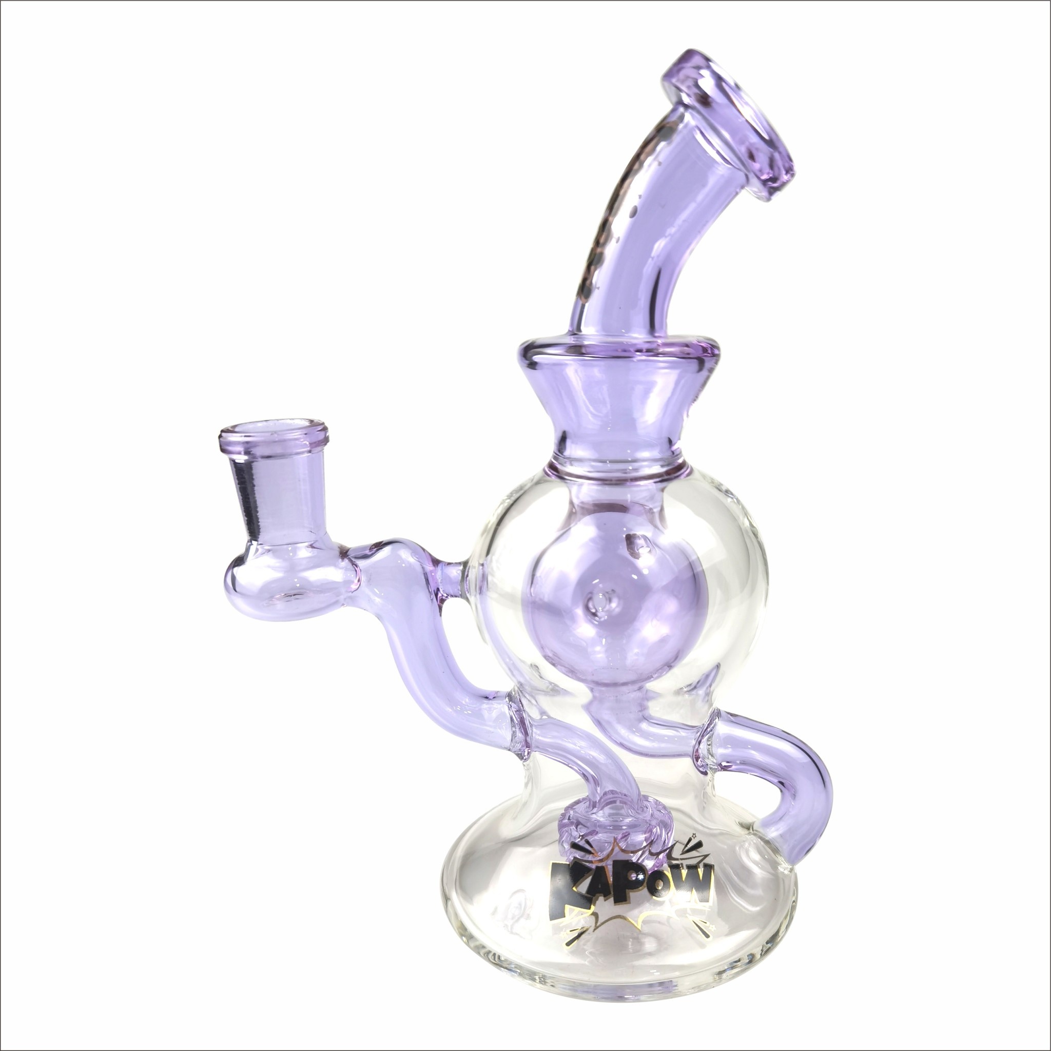 KAPOW 7" Spherical Reclaimer dab rig C6330 - Radical Vape Shop