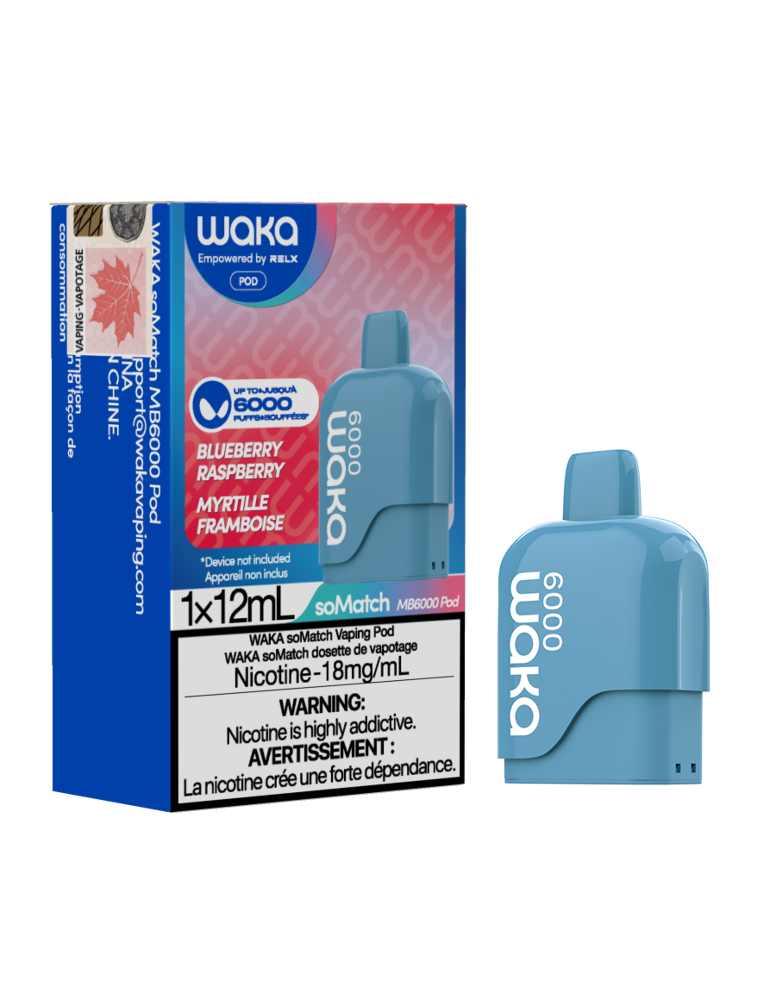 WAKA WAKA SO MATCH MB 6000 POD - Radical Street Wear - Smoke Shop