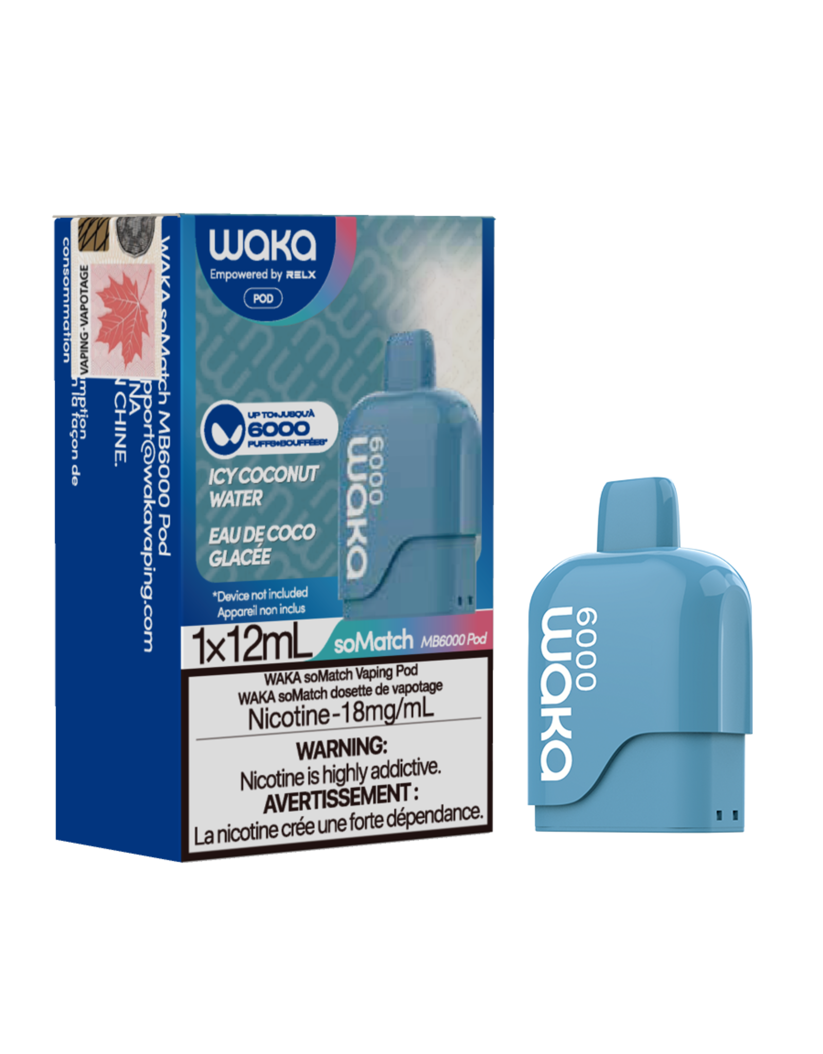 WAKA WAKA SO MATCH MB 6000 POD - Radical Street Wear - Smoke Shop