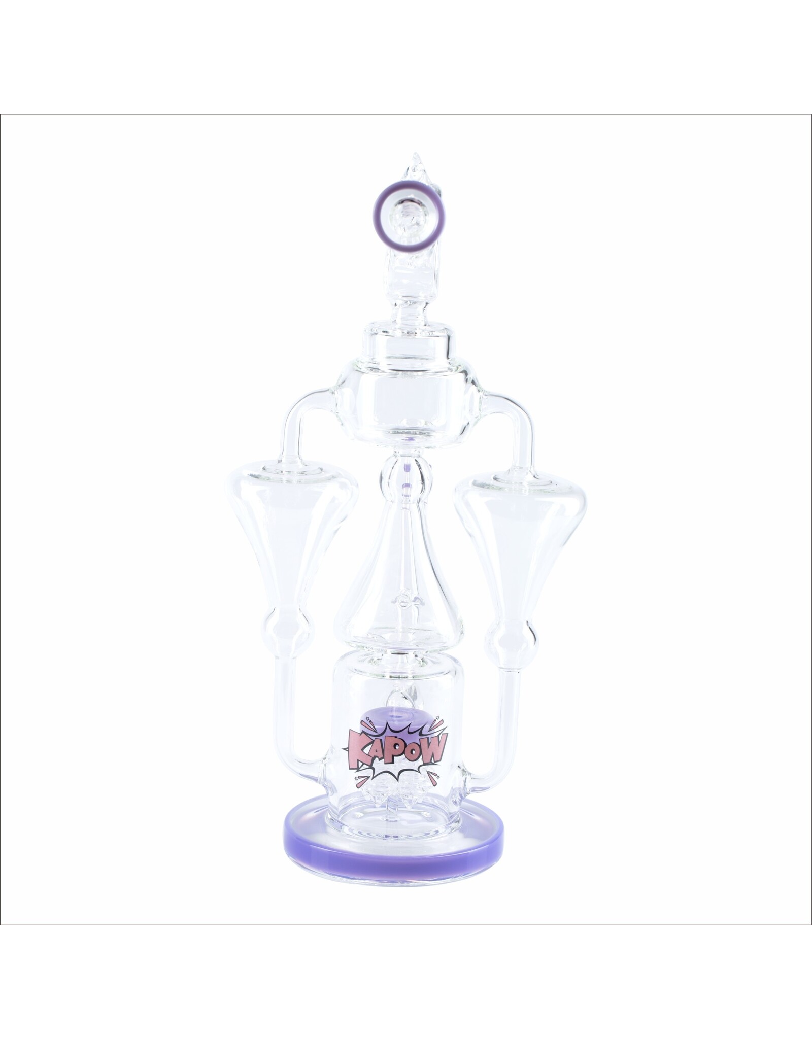 Kaopw THICK Lookah® 16.5" TALL Alien BONG Heavy Glass Water Pipe HOOKAH ...
