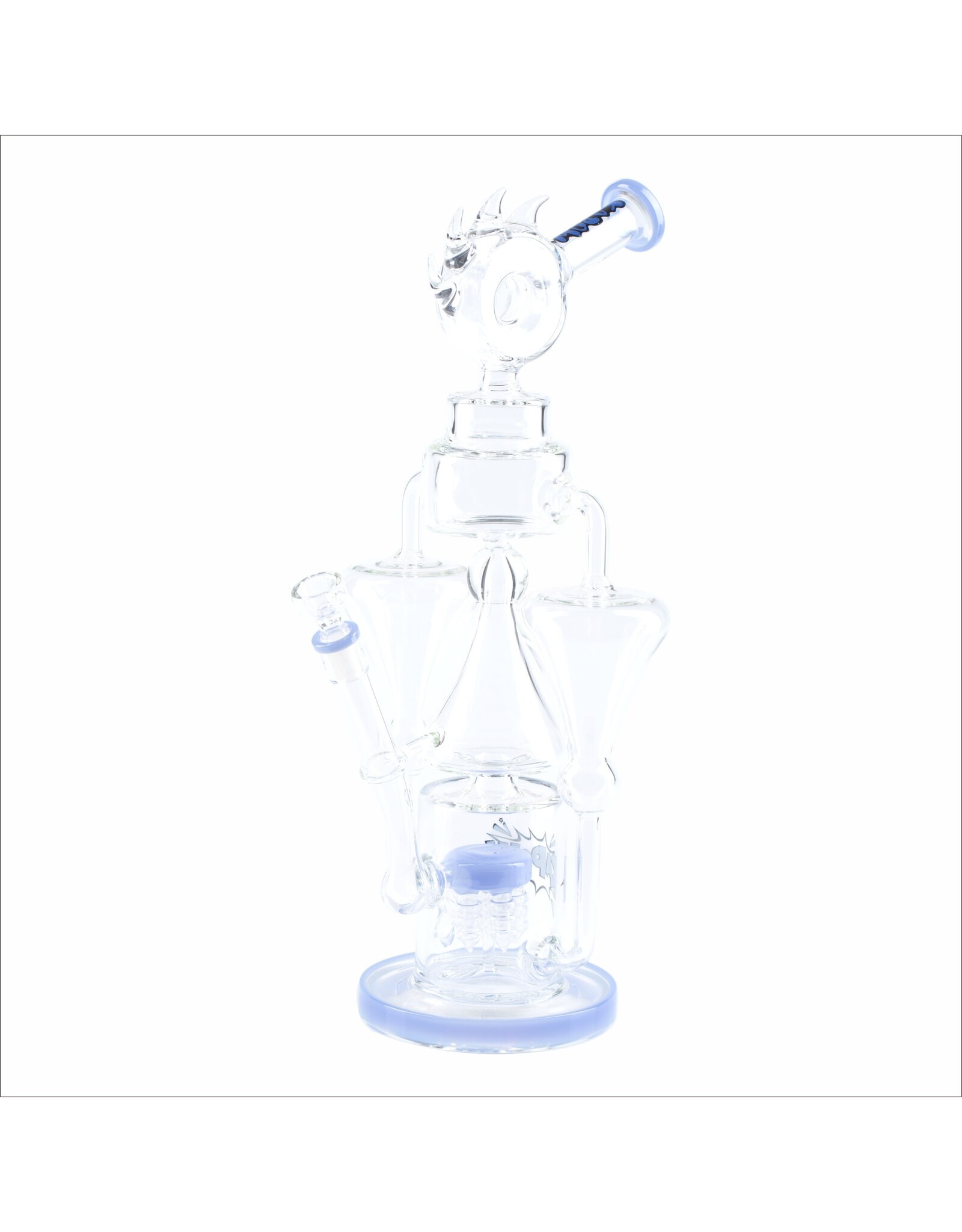 Kaopw THICK Lookah® 16.5" TALL Alien BONG Heavy Glass Water Pipe HOOKAH ...