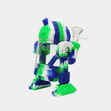 KAPOW THE ROBOT SILICONE BONG-S462 - Radical Vape Shop