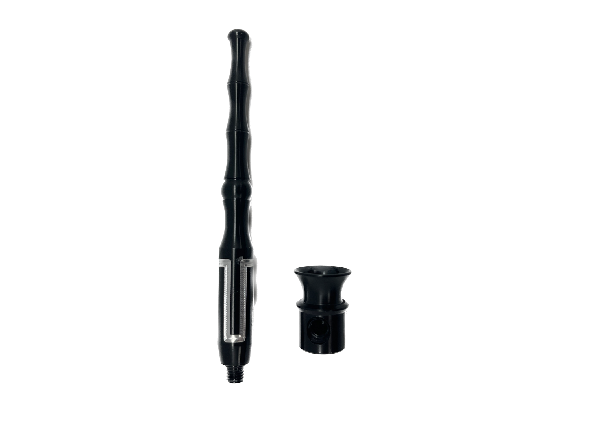 ZIG ZAG METAL PIPE BLACK - Radical Vape Shop