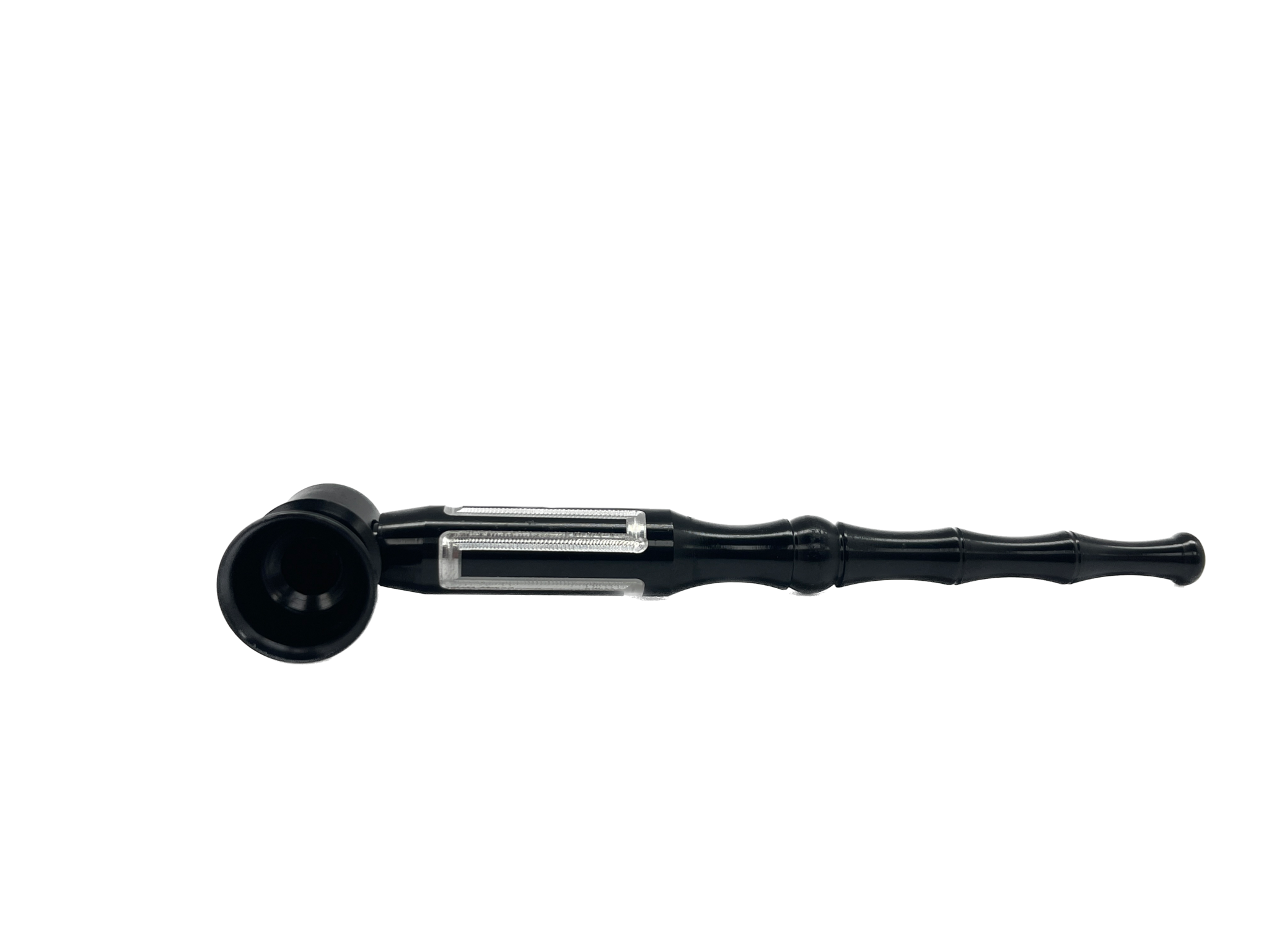 ZIG ZAG METAL PIPE BLACK - Radical Vape Shop
