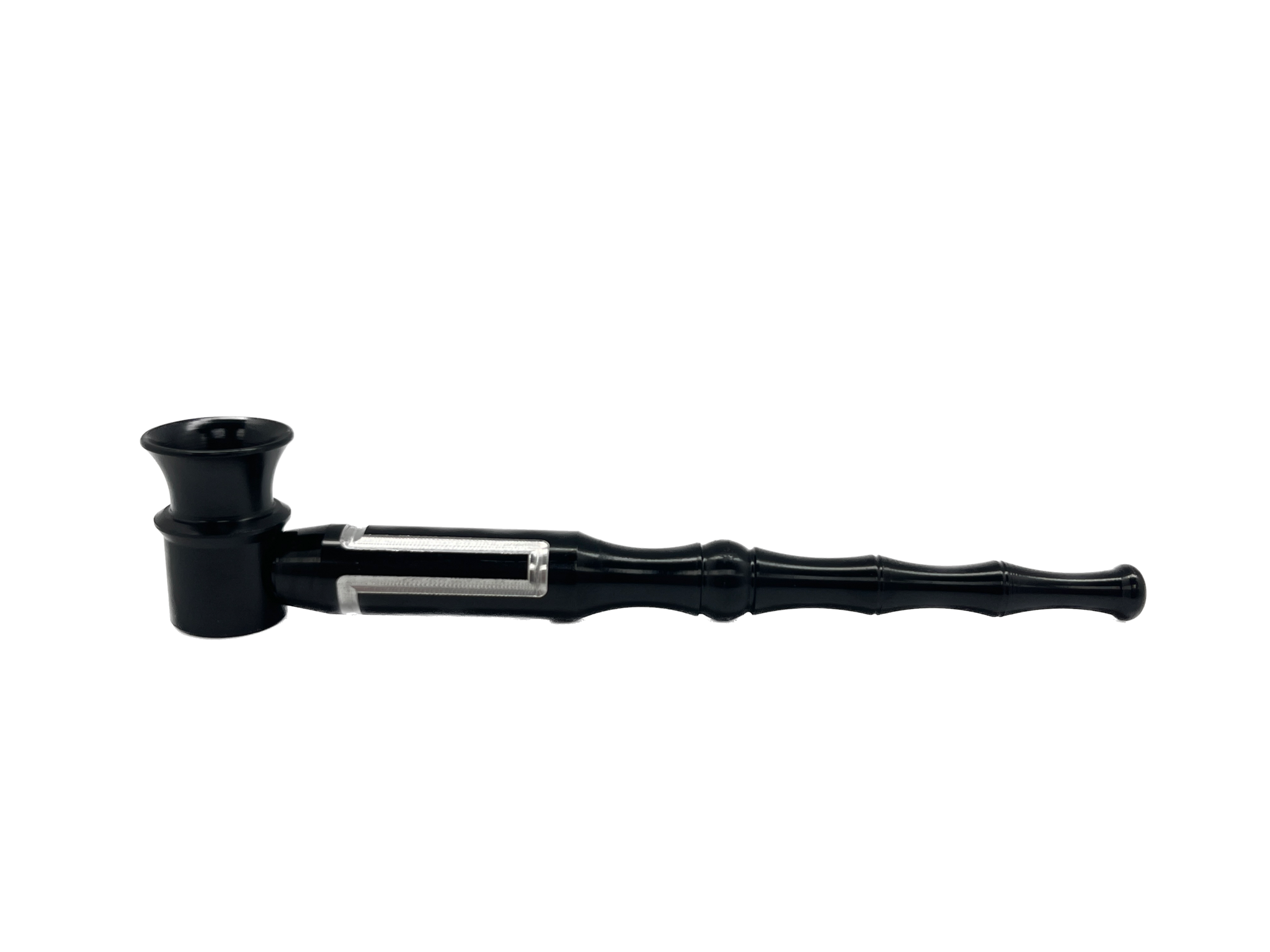ZIG ZAG METAL PIPE BLACK - Radical Vape Shop