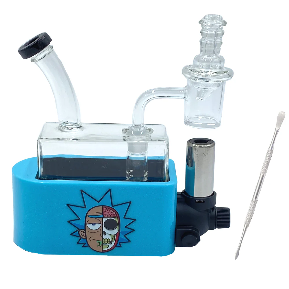 RIG IN ONE PORTABLE DAB RIG RICK MORTY-2 - Radical Vape Shop