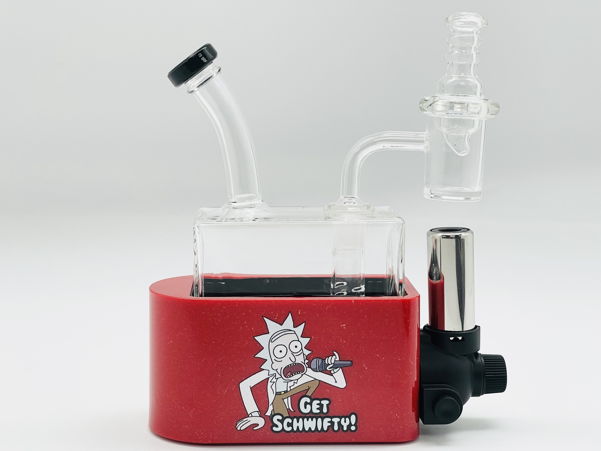 RIG IN ONE PORTABLE DAB RIG RICK MORTY-3 - Radical Vape Shop