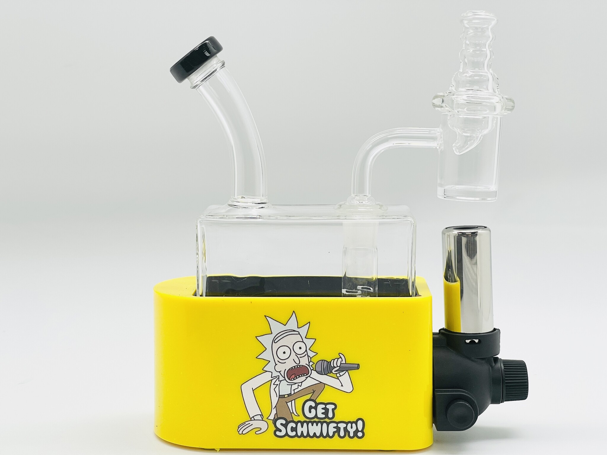RIG IN ONE PORTABLE DAB RIG RICK MORTY-3 - Radical Vape Shop
