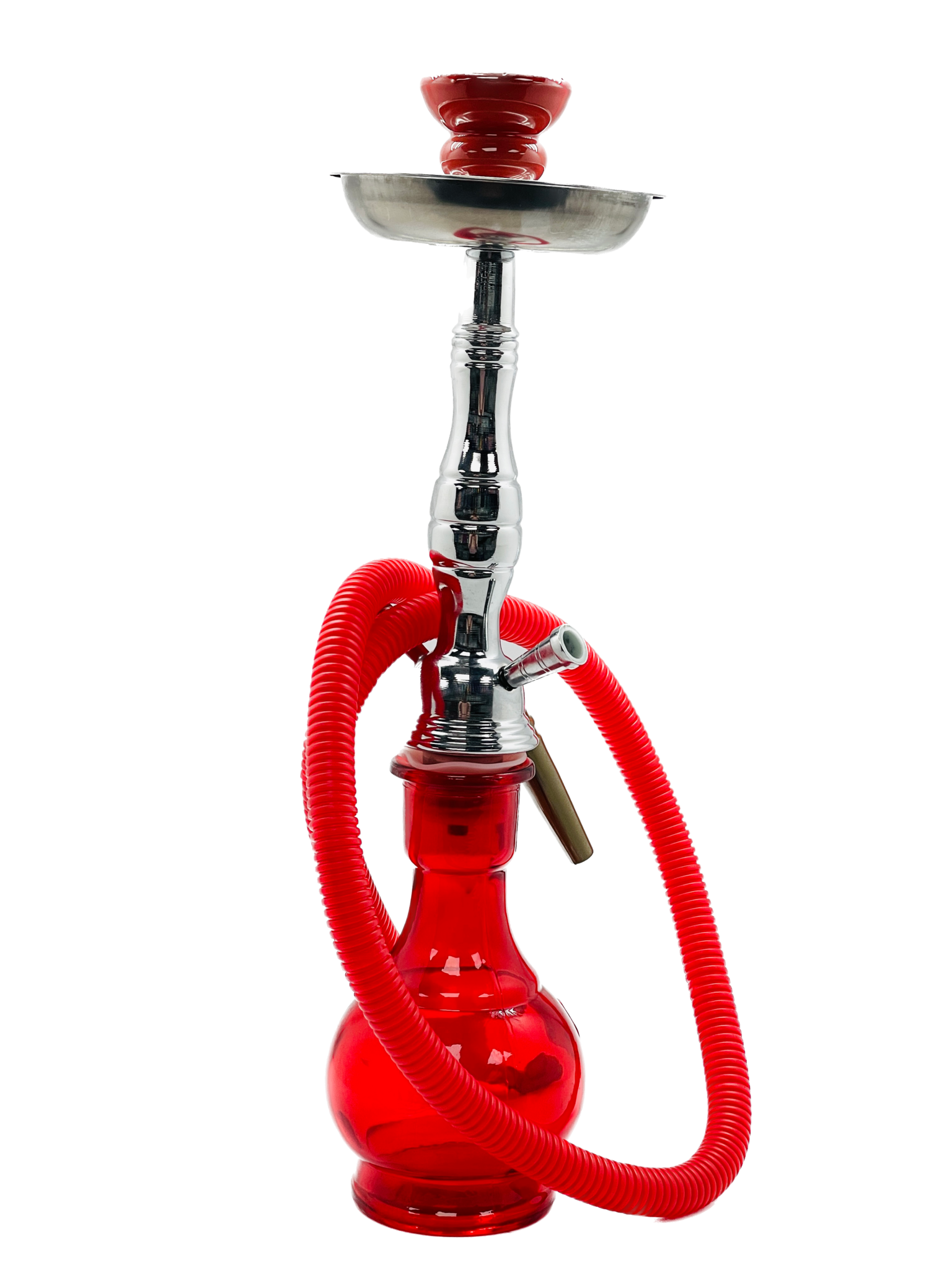 HOOKAH MEDIUM ROUND BASE RED - Radical Vape Shop