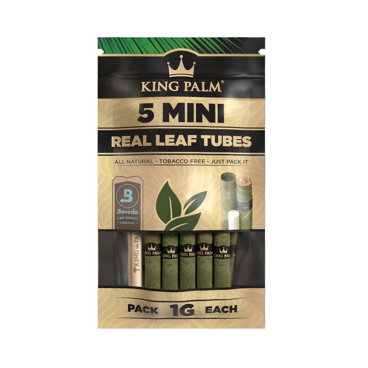 KING PALM REAL LEAF TUBES - Radical Vape Shop