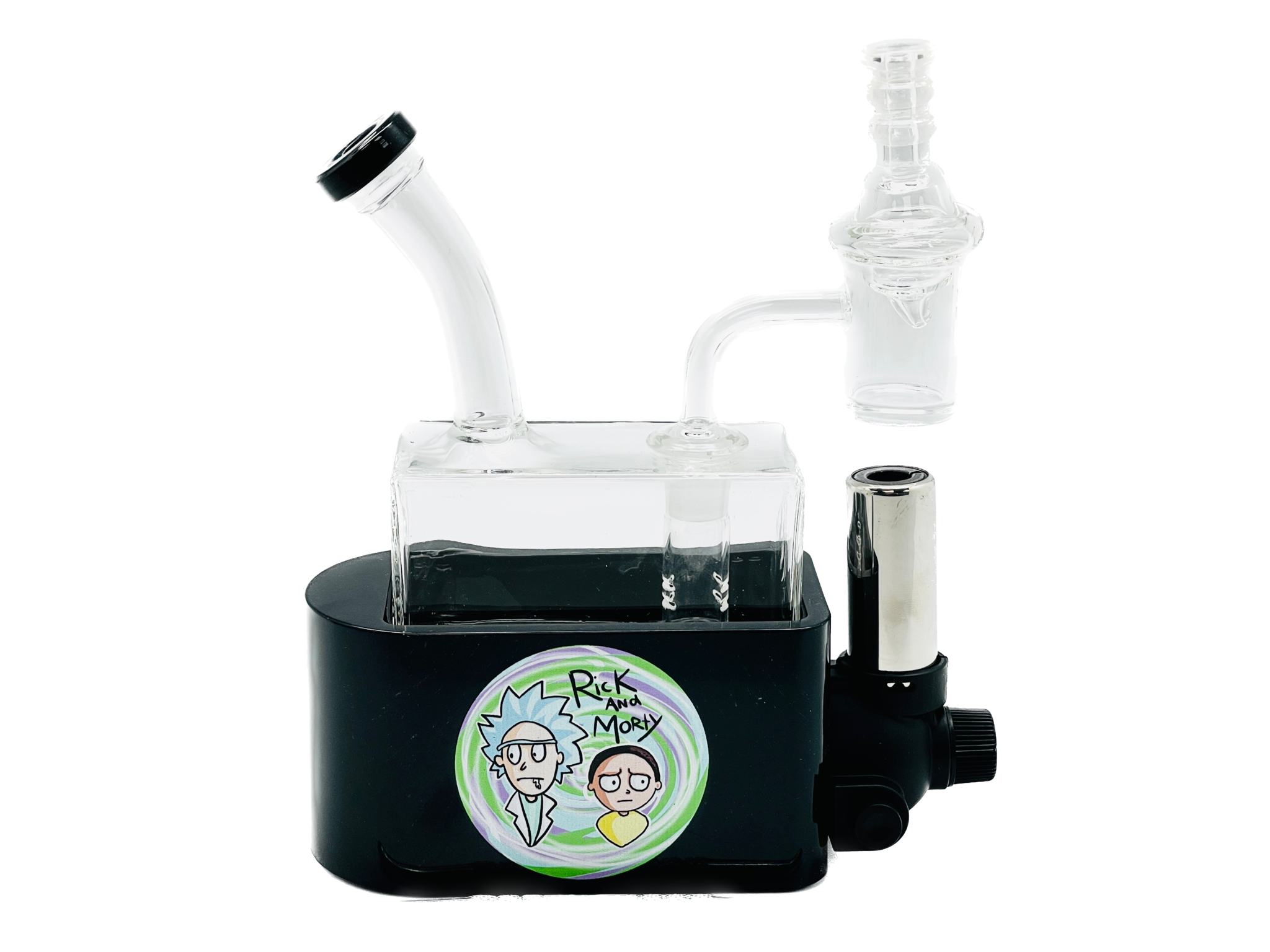 RIG IN ONE PORTABLE DAB RIG RICK MORTY-1 - Radical Vape Shop