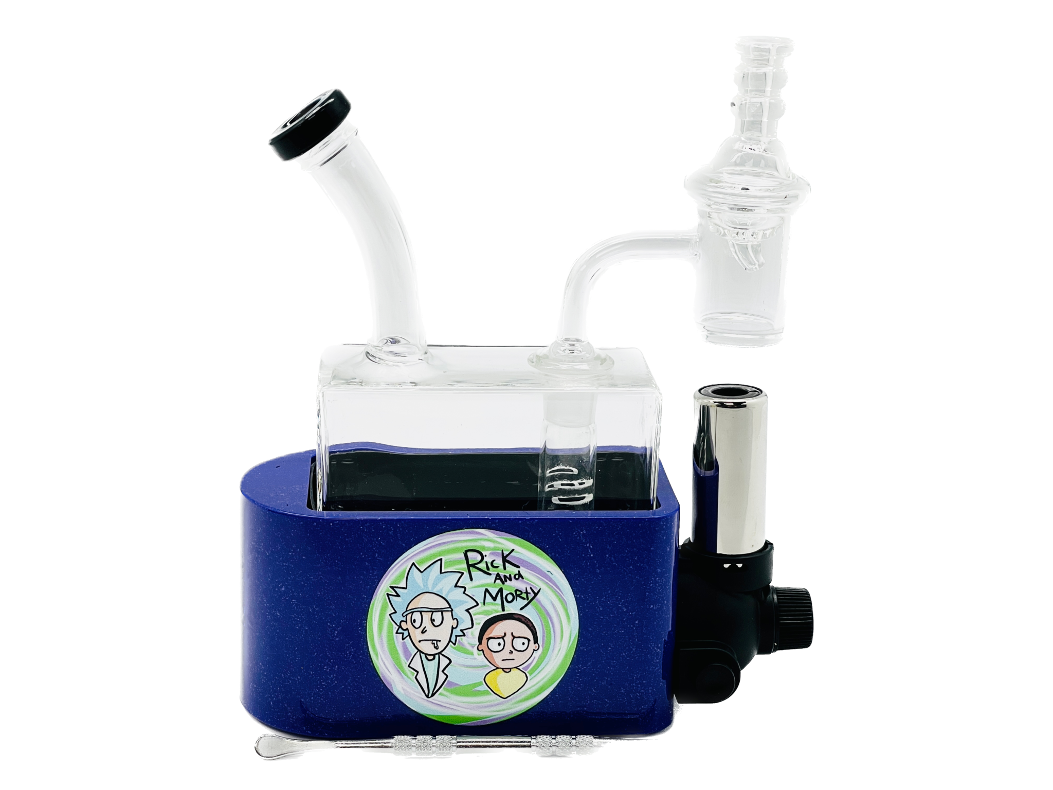 RIG IN ONE PORTABLE DAB RIG RICK MORTY-1 - Radical Vape Shop