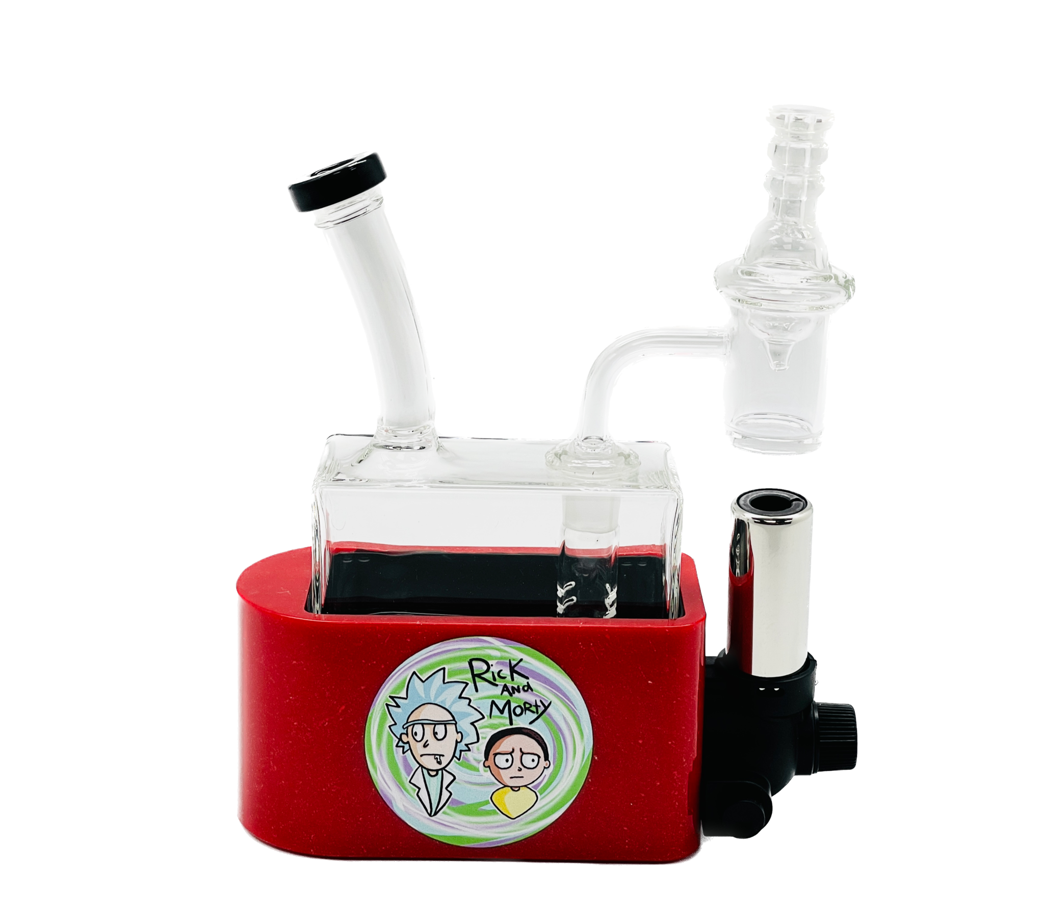 RIG IN ONE PORTABLE DAB RIG RICK MORTY-1 - Radical Vape Shop