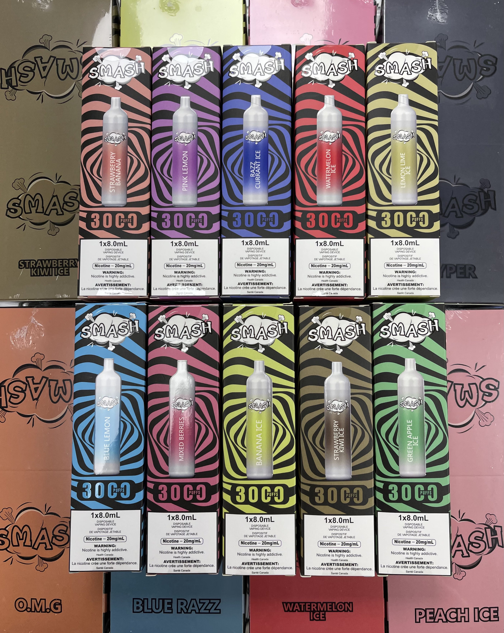 SMASH DISPOSABLE 3000 PUFFS | Smoke Shop - Radical Vape Shop