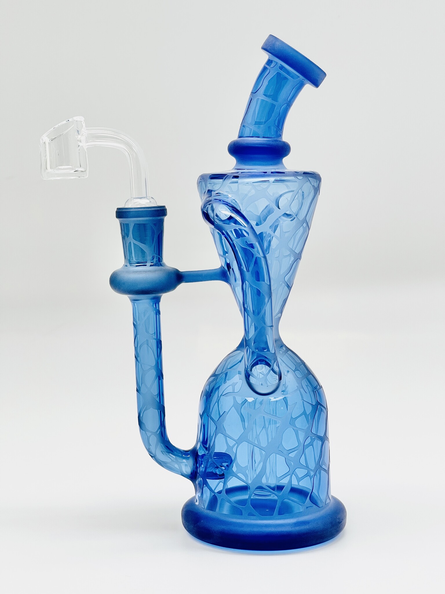 CRYSTAL GLASS DAP RIG 6.2'' C6289 - Radical Street Wear - Smoke Shop