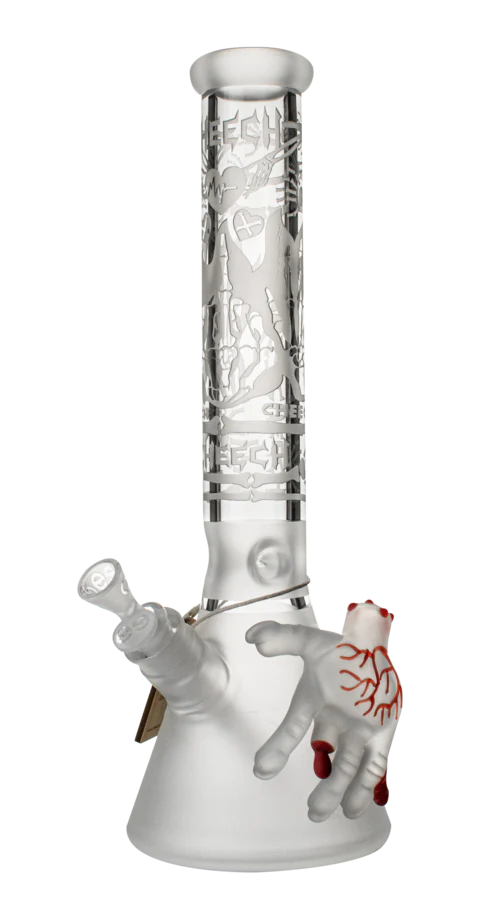 15'' SANDBLAST BEAKER BONG CHE-212 - Radical Vape Shop