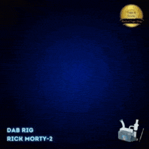 RIG IN ONE PORTABLE DAB RIG RICK MORTY-2 - Radical Vape Shop