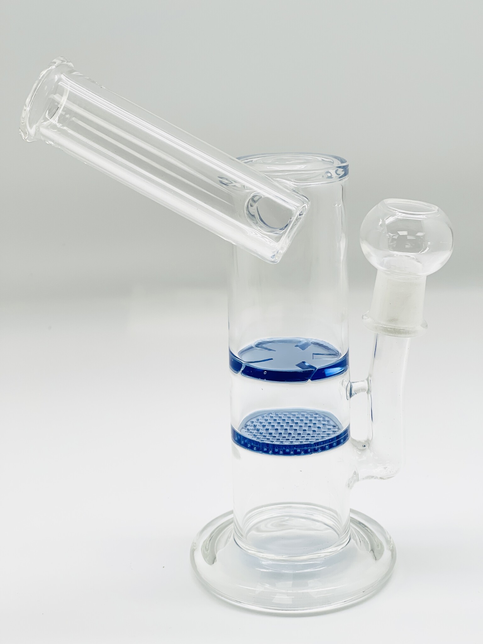 7'' BENT NECK HONEYCOMB BONG - Radical Vape Shop