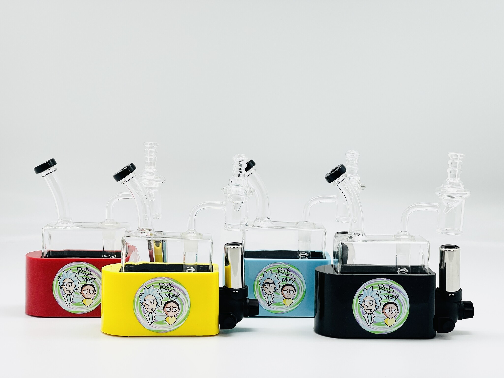 RIG IN ONE PORTABLE DAB RIG RICK MORTY-1 - Radical Vape Shop