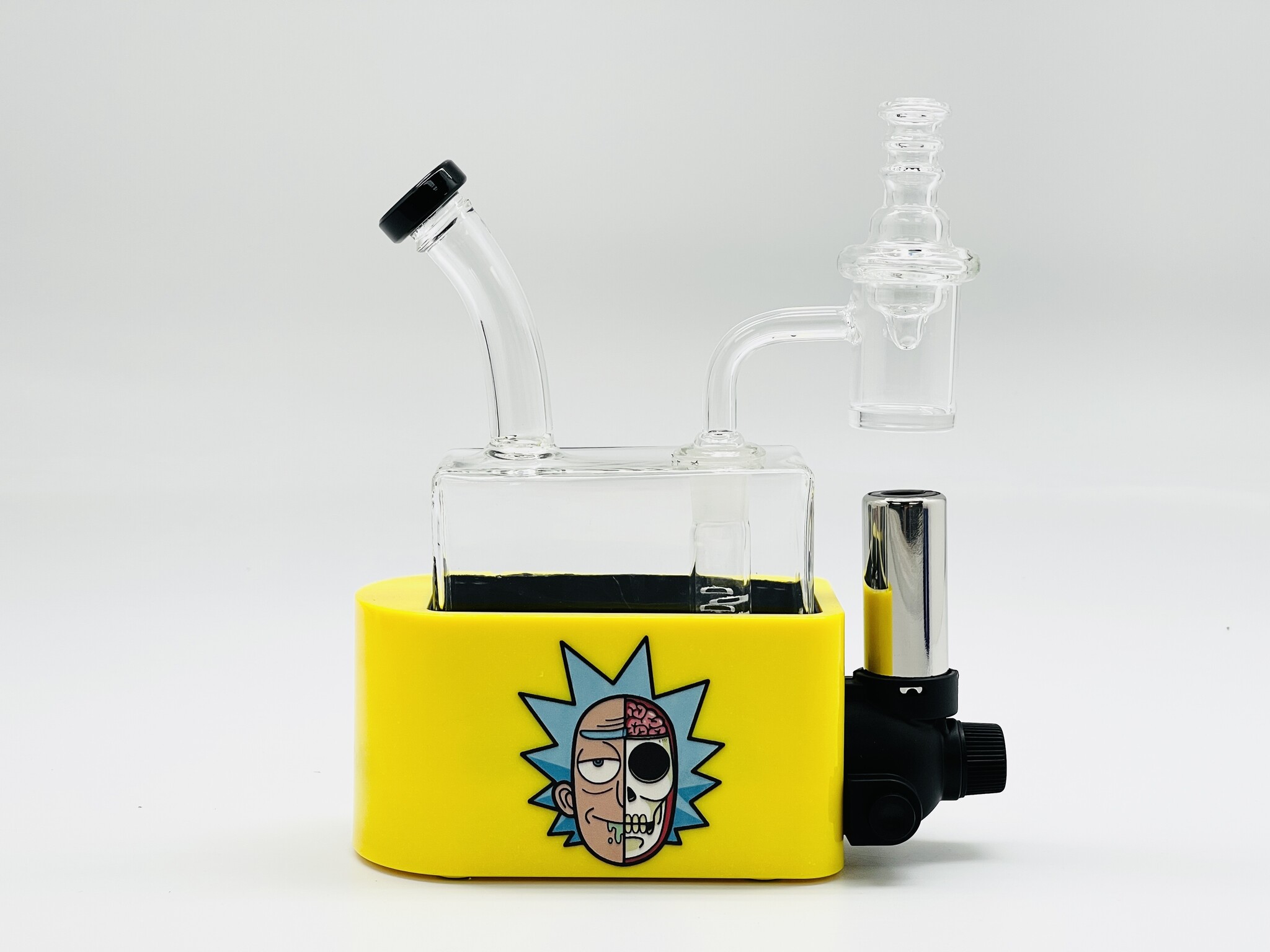 RIG IN ONE PORTABLE DAB RIG RICK MORTY-2 - Radical Vape Shop