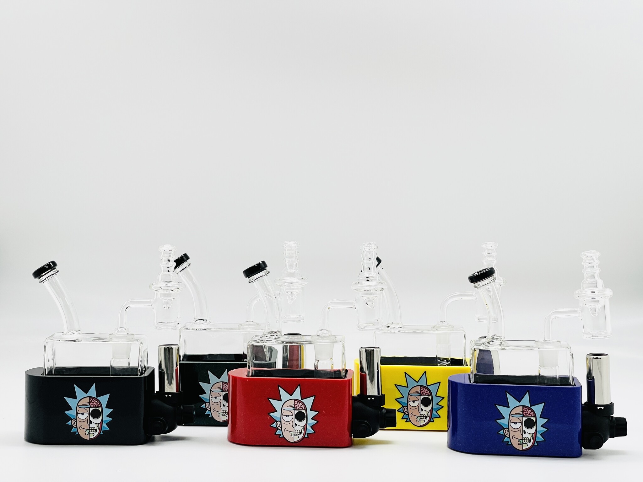 RIG IN ONE PORTABLE DAB RIG RICK MORTY-2 - Radical Vape Shop