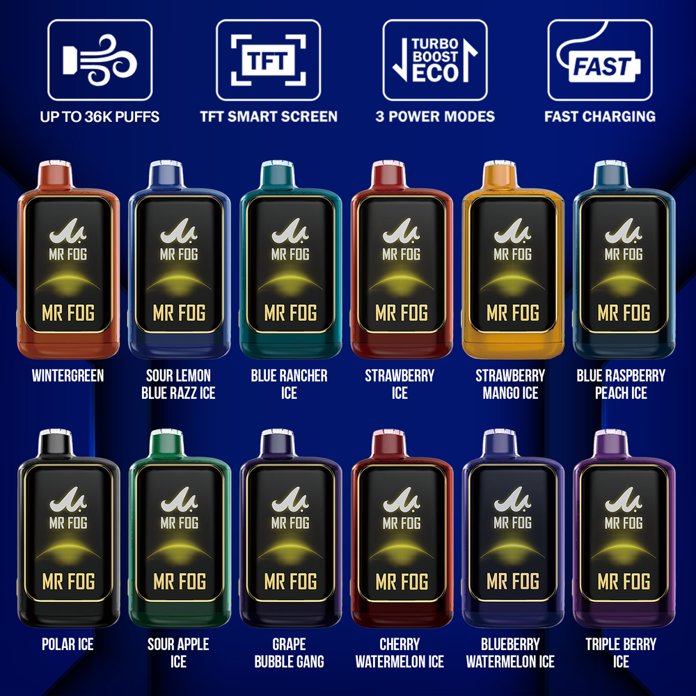 MR FOG NOVA 36K PUFFS DISPOSABLE - Radical Vape Shop