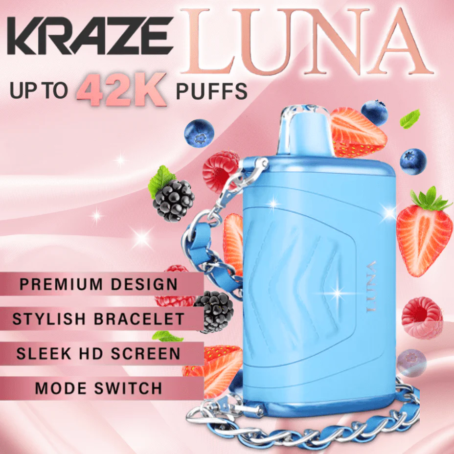 KRAZE LUNA 42K PUFFS - Radical Vape Shop
