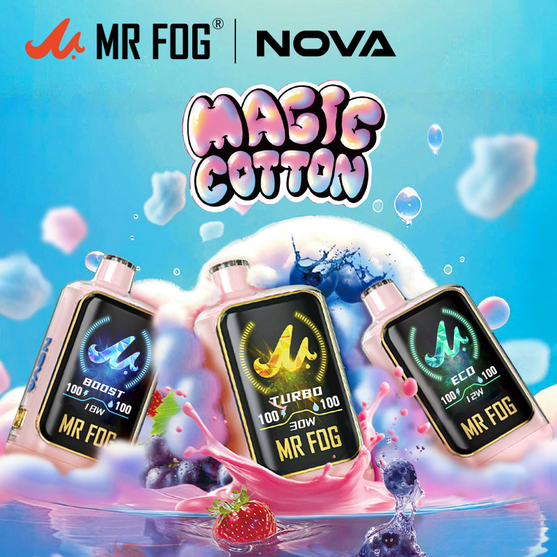 MR FOG NOVA MAGIC COTTON 36K DISPOSABLE - Radical Vape Shop