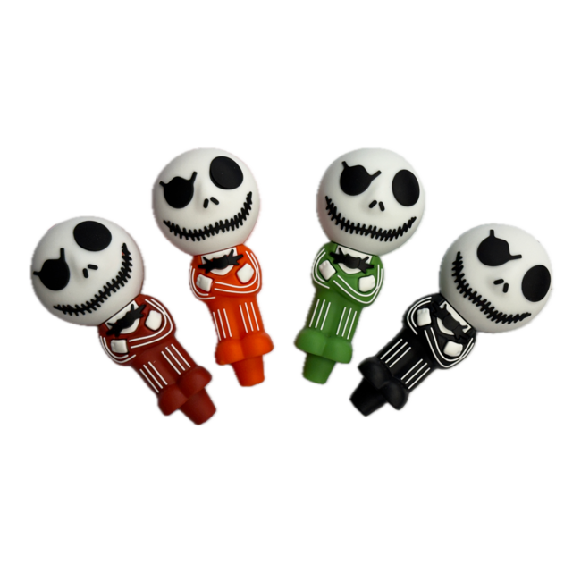 GHOST GRIN SILICONE PIPE-HWS2 - Radical Vape Shop