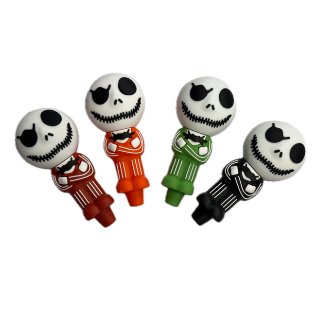 GHOST GRIN SILICONE PIPE-HWS2 - Radical Vape Shop